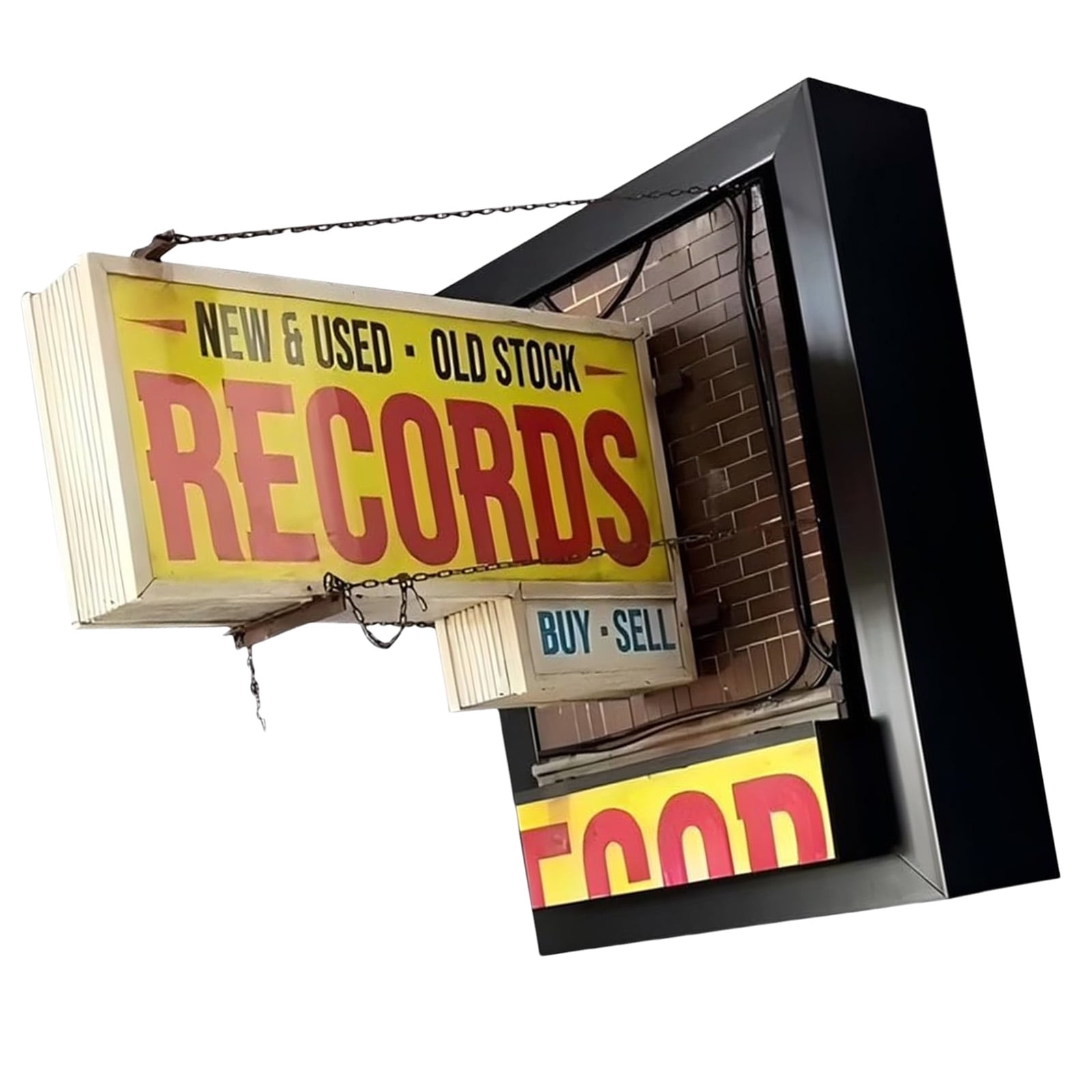 Musical Theme Wall Lamp Record Store Retro Wall Light with Music Unique ...