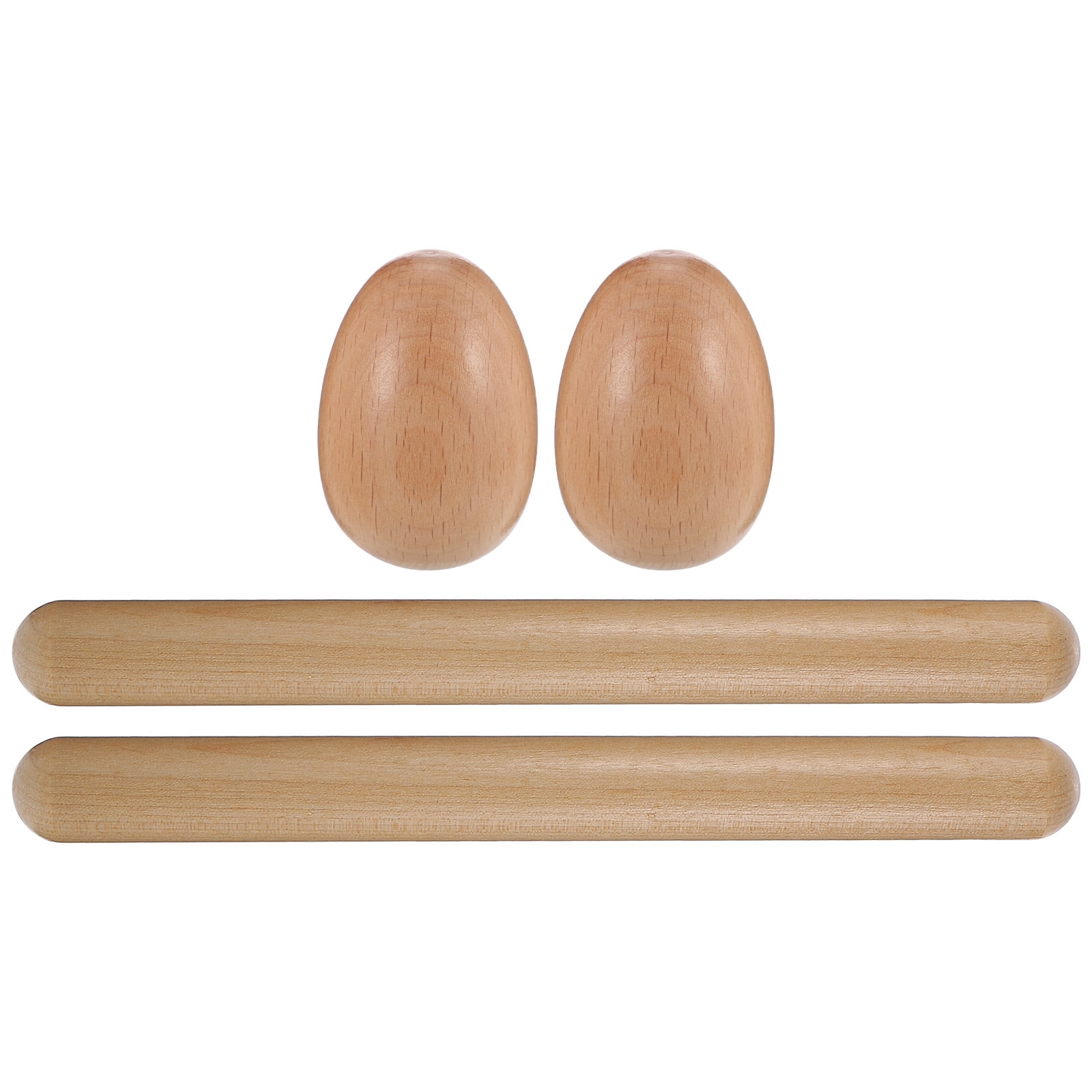 Musical Tools Percussion Instrument Accessories Log Toy Wooden Playset ...