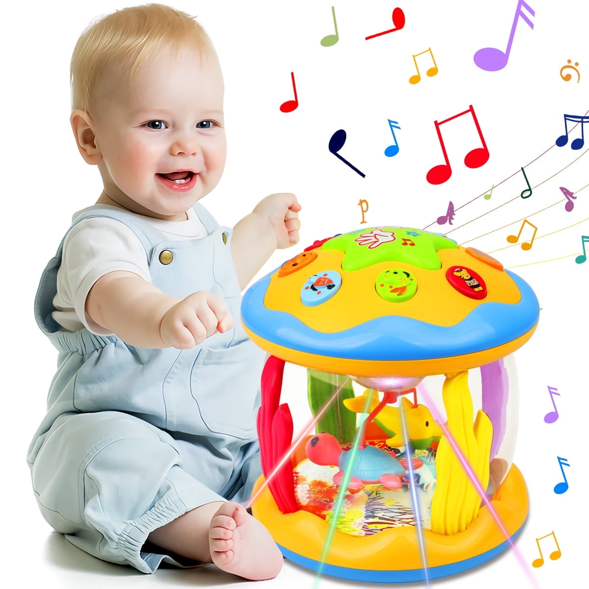 Musical Toys 6 to 12 Months, Dreampark Baby Toys 12-18 Months, Light up ...