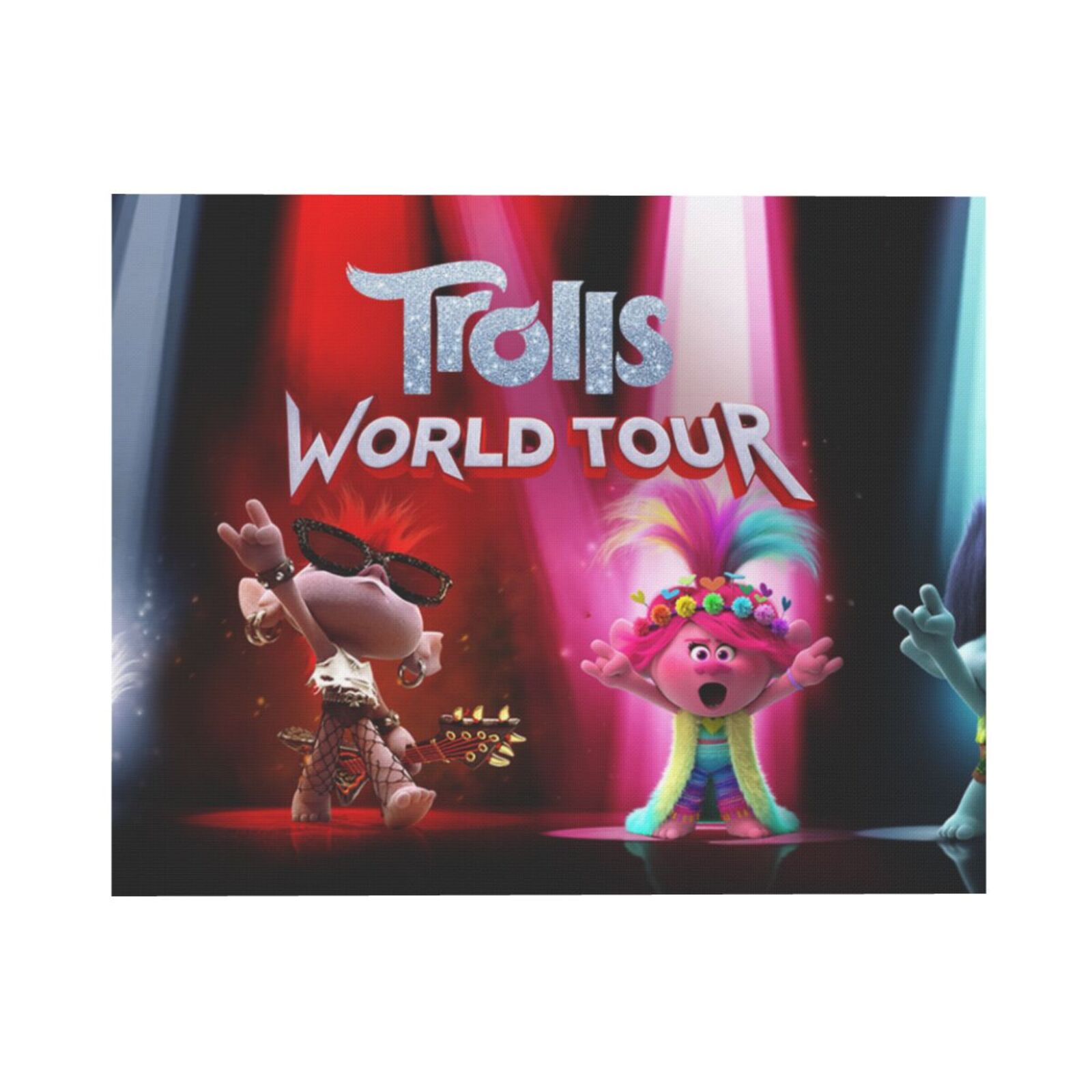 Musical Trolls World Tour Canvas Decorative Poster Gift Art Picture ...