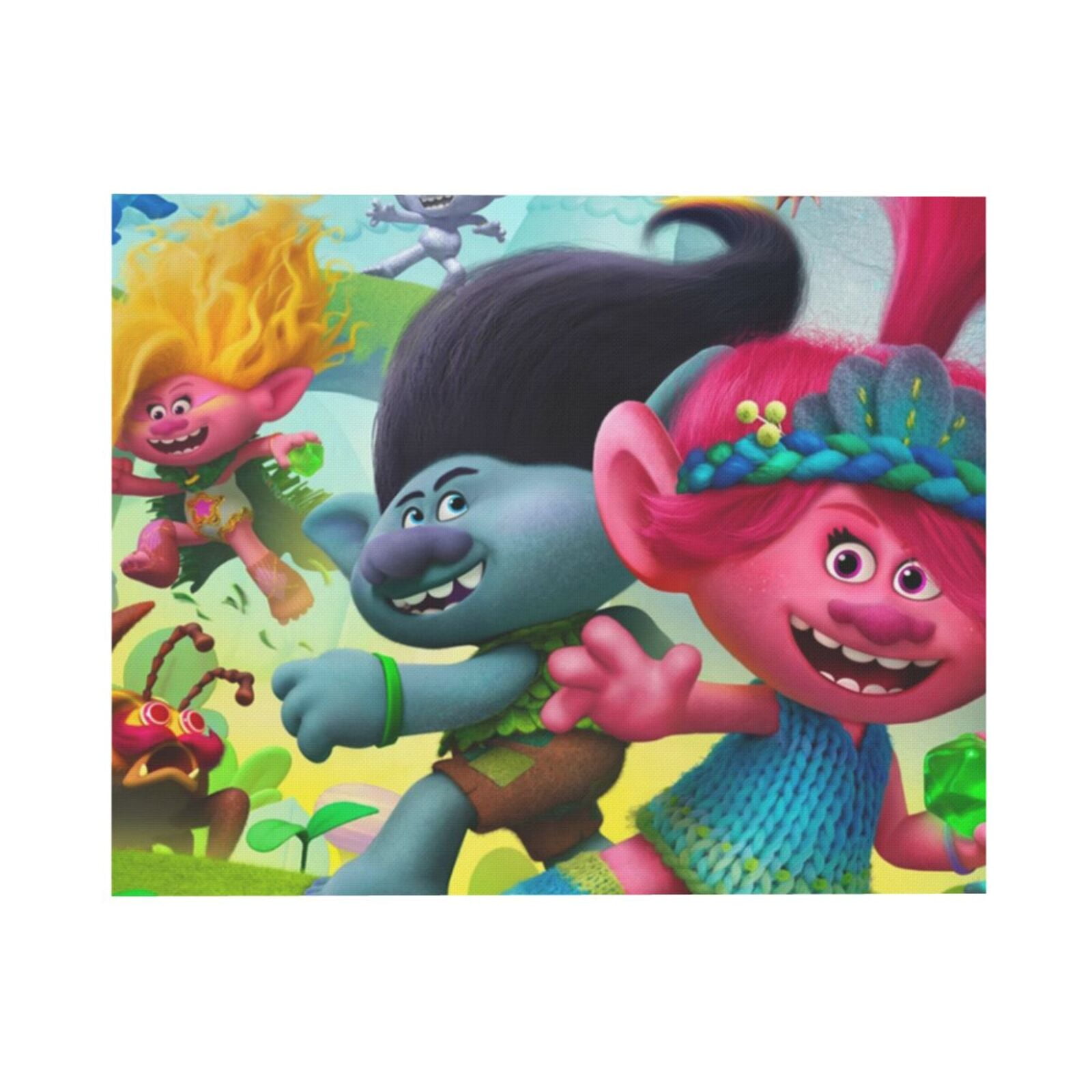 Musical Trolls World Tour Movie Canvas Decorative Poster Gift Art ...