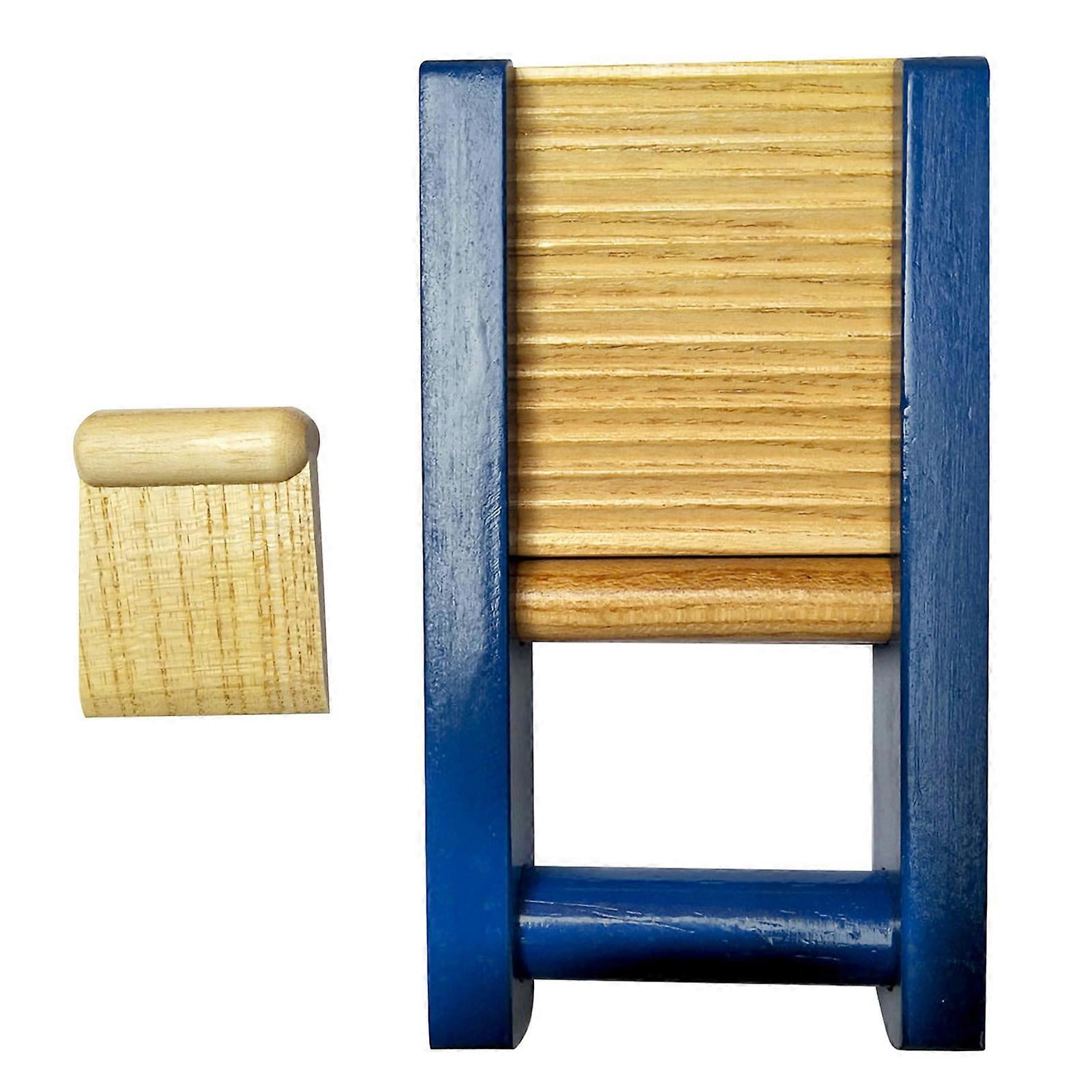 Musical Washboard Solid Wood Percussion Instrument Educational Wooden ...