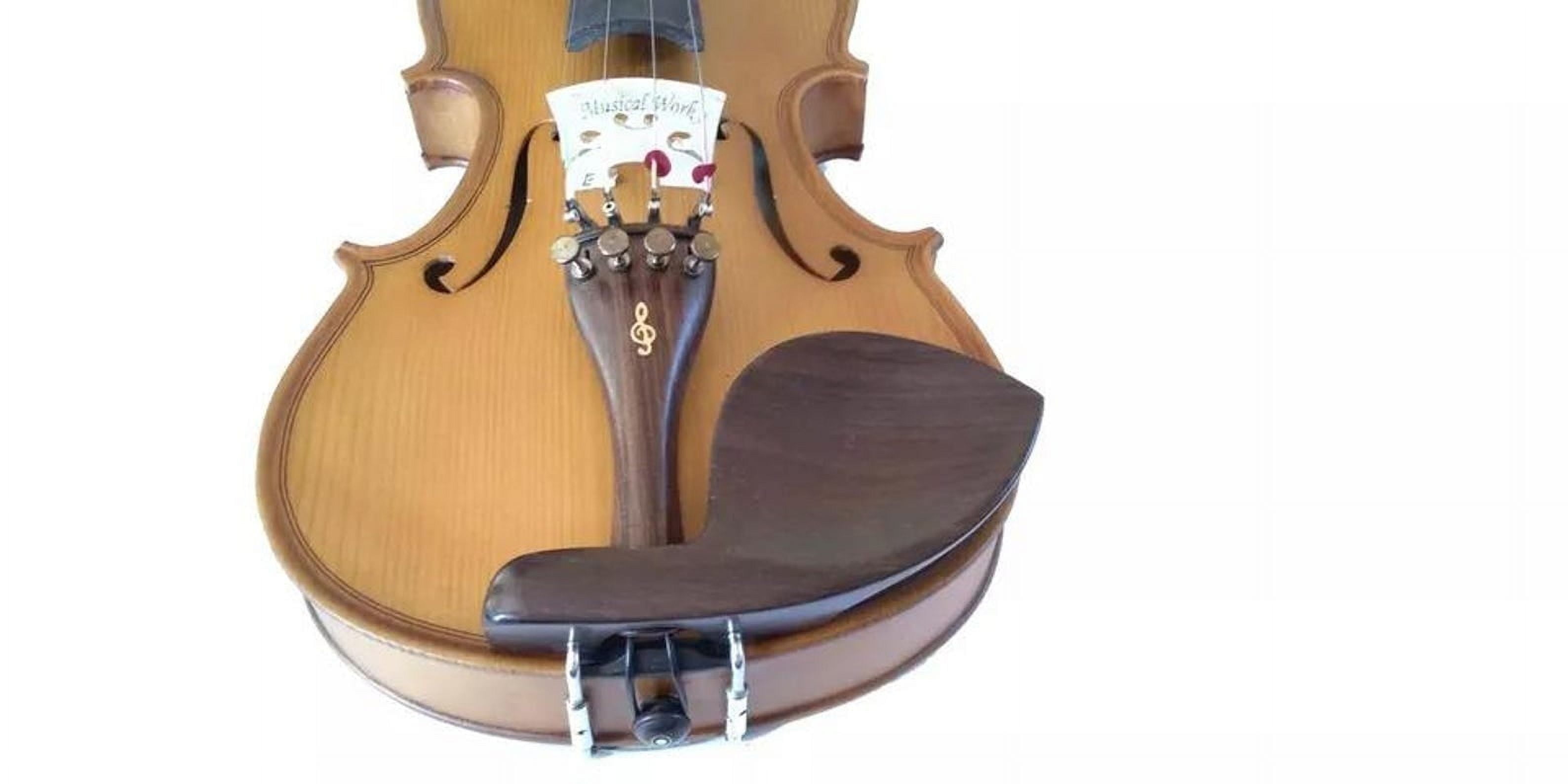 Musical Works Violin Chinrest, Guarneri Style, Left Hand, Rosewood with ...