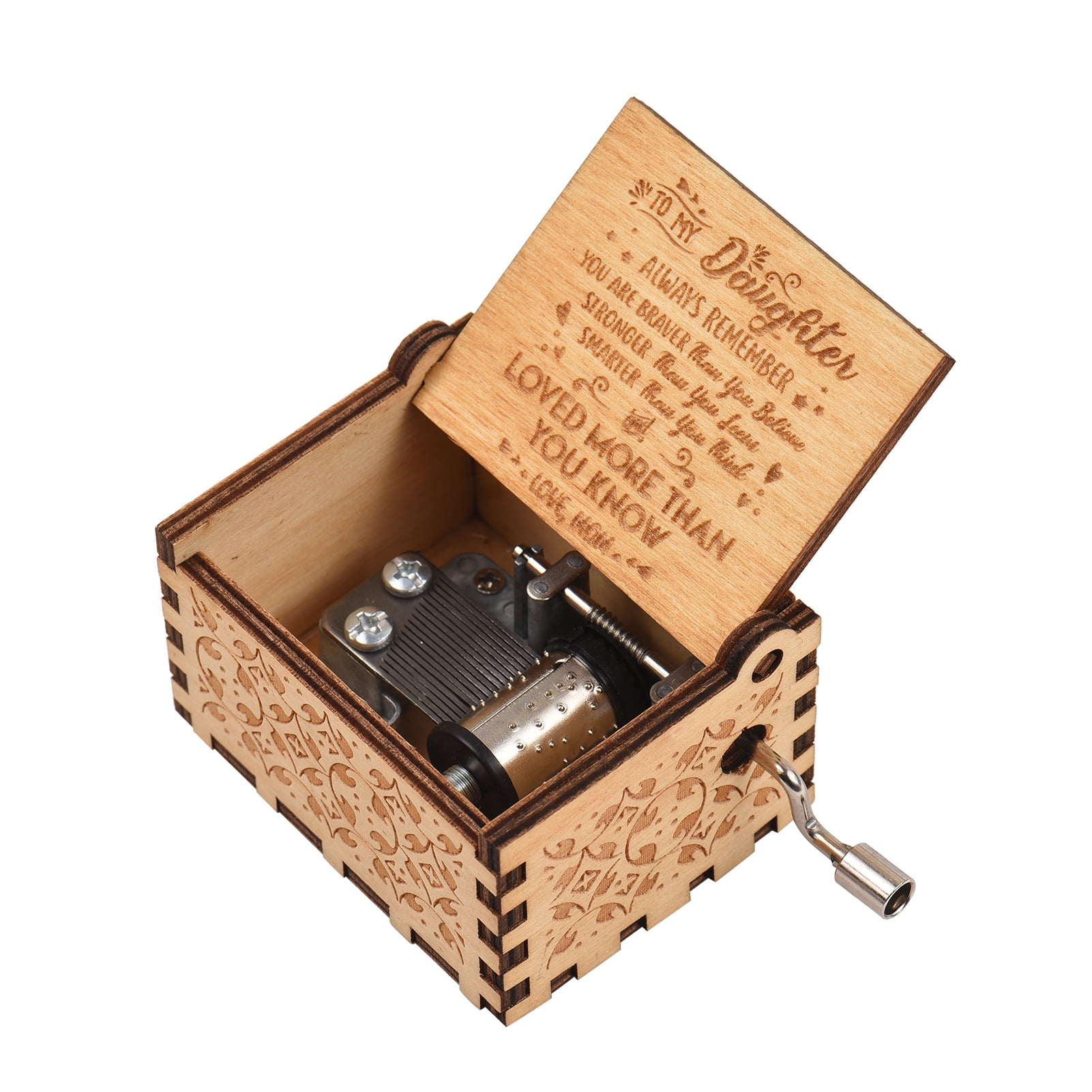 Musical boxes,My Mum Dad Musical With Melody Hand Crank Wood Crank Wood ...