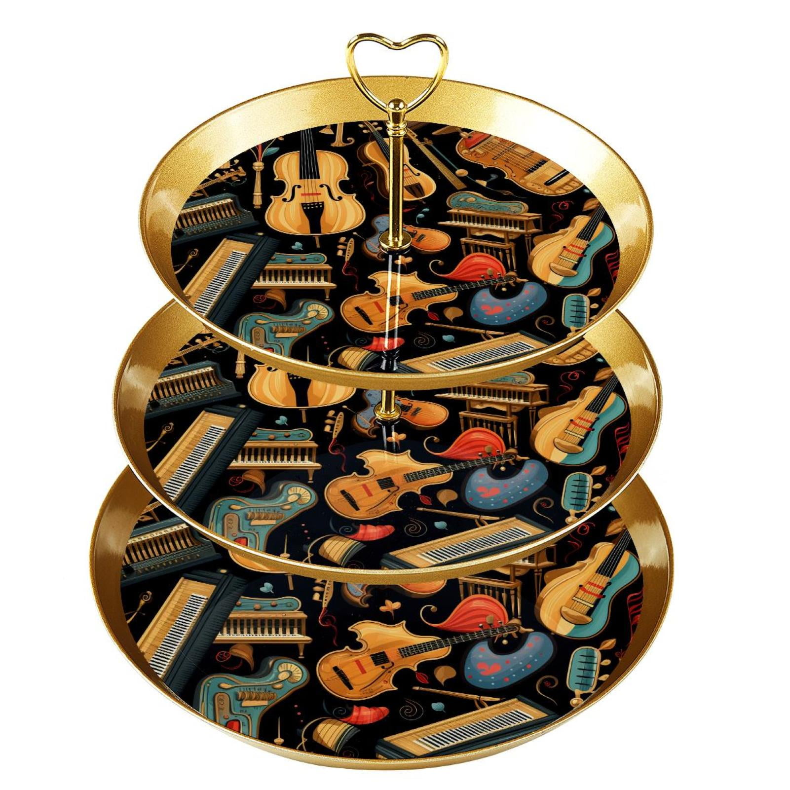 Musical instrument Elegant Cupcake Tower Stand for Dessert Table ...