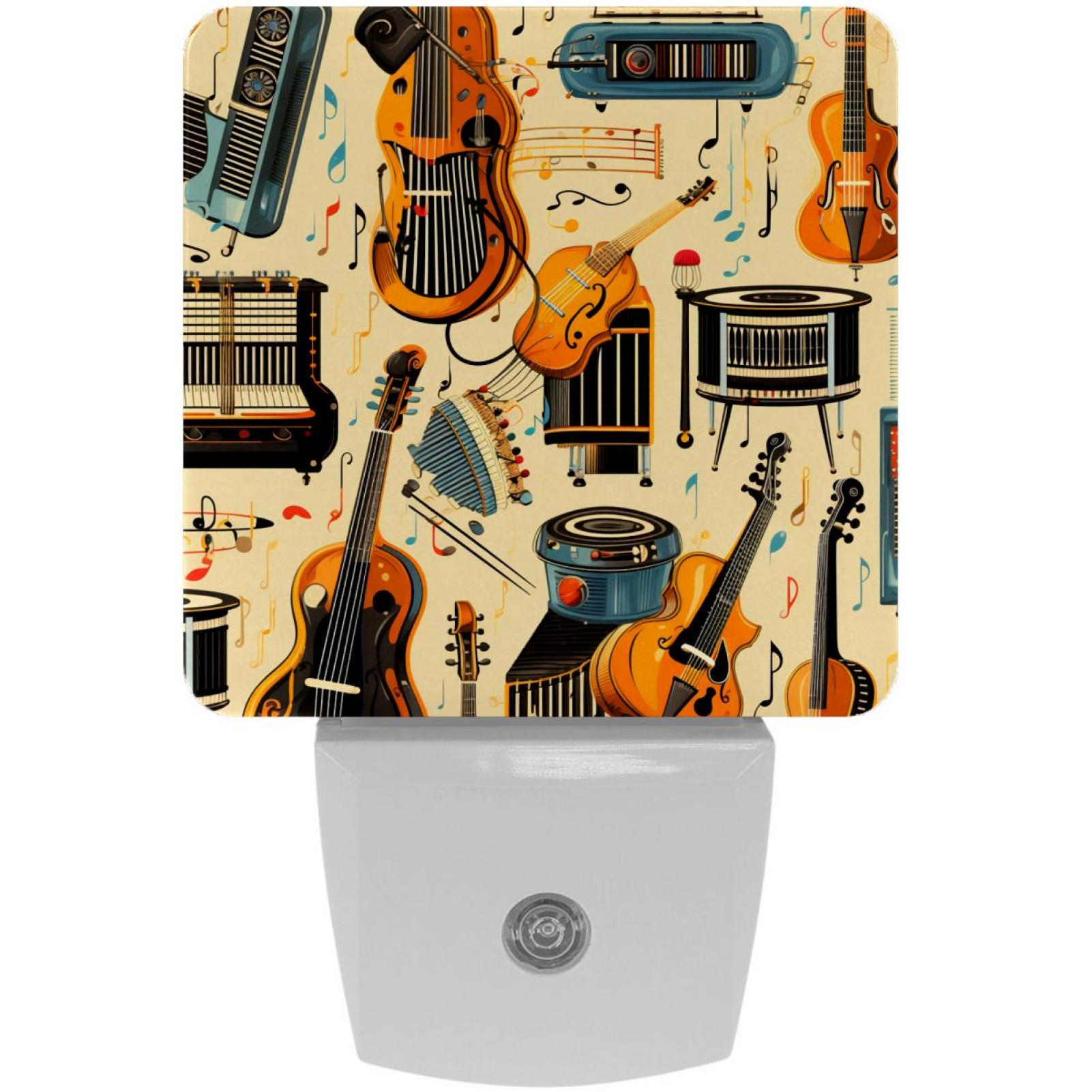 Musical instrument LED Square Night Light - Energy Efficient and ...
