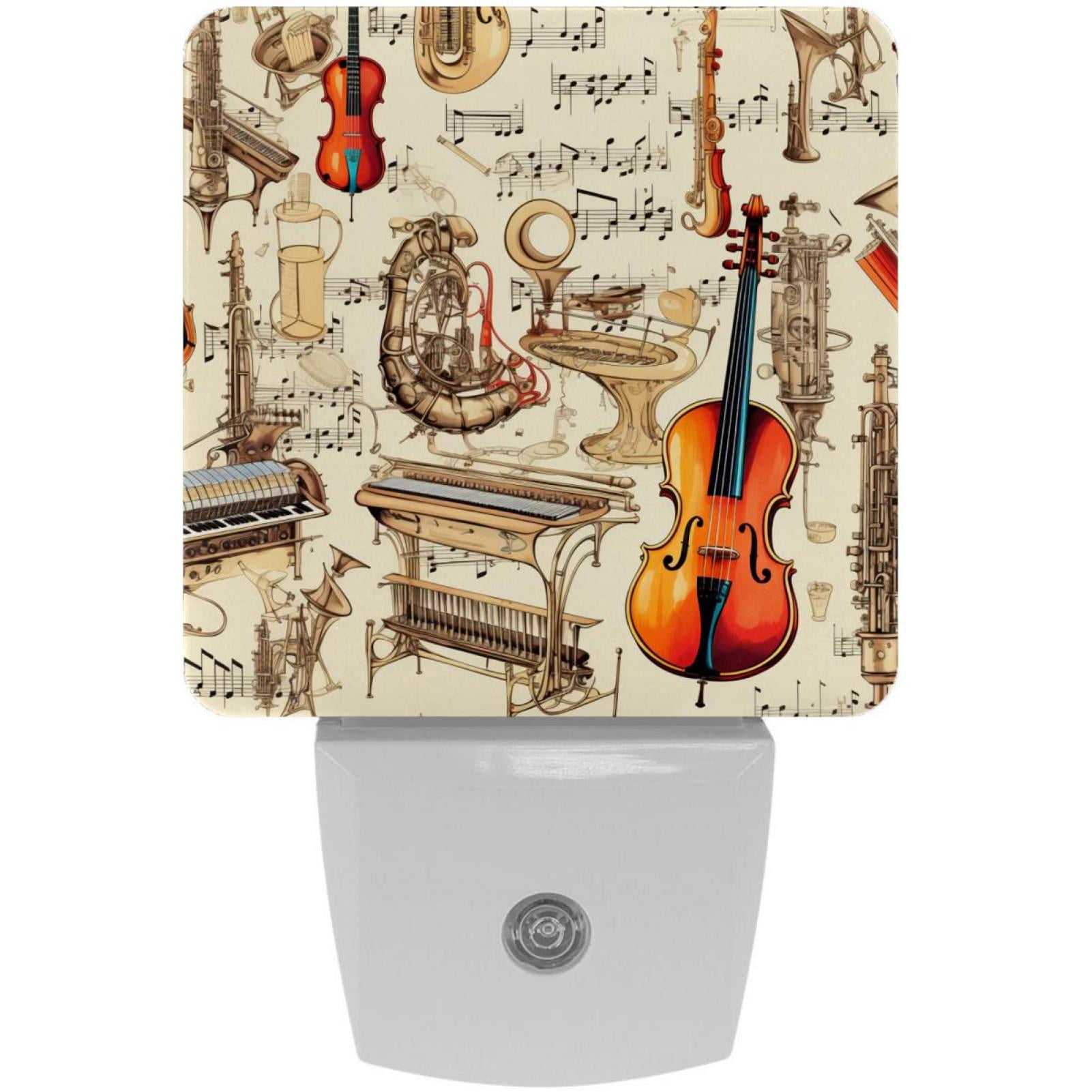 Musical instrument LED Square Night Light - Energy Efficient and ...