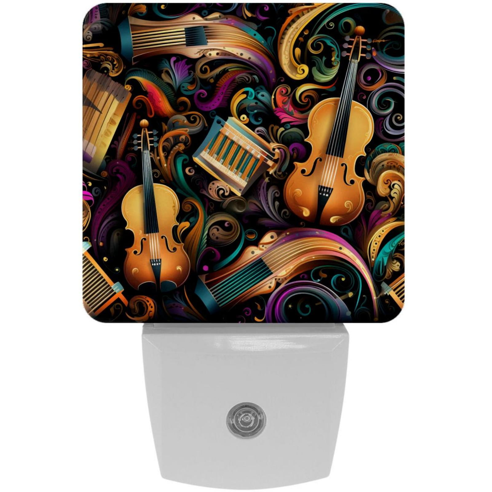 Musical instrument LED Square Night Light - Energy Efficient and ...