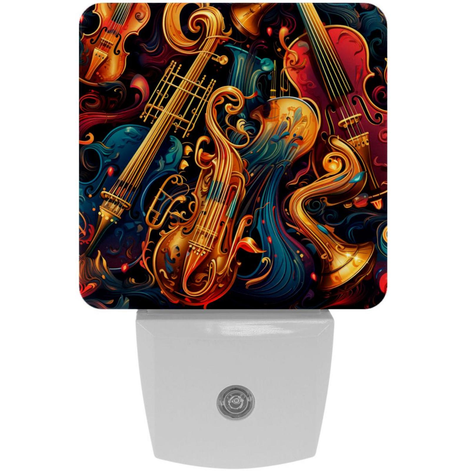 Musical instrument LED Square Night Light - Energy Efficient and ...