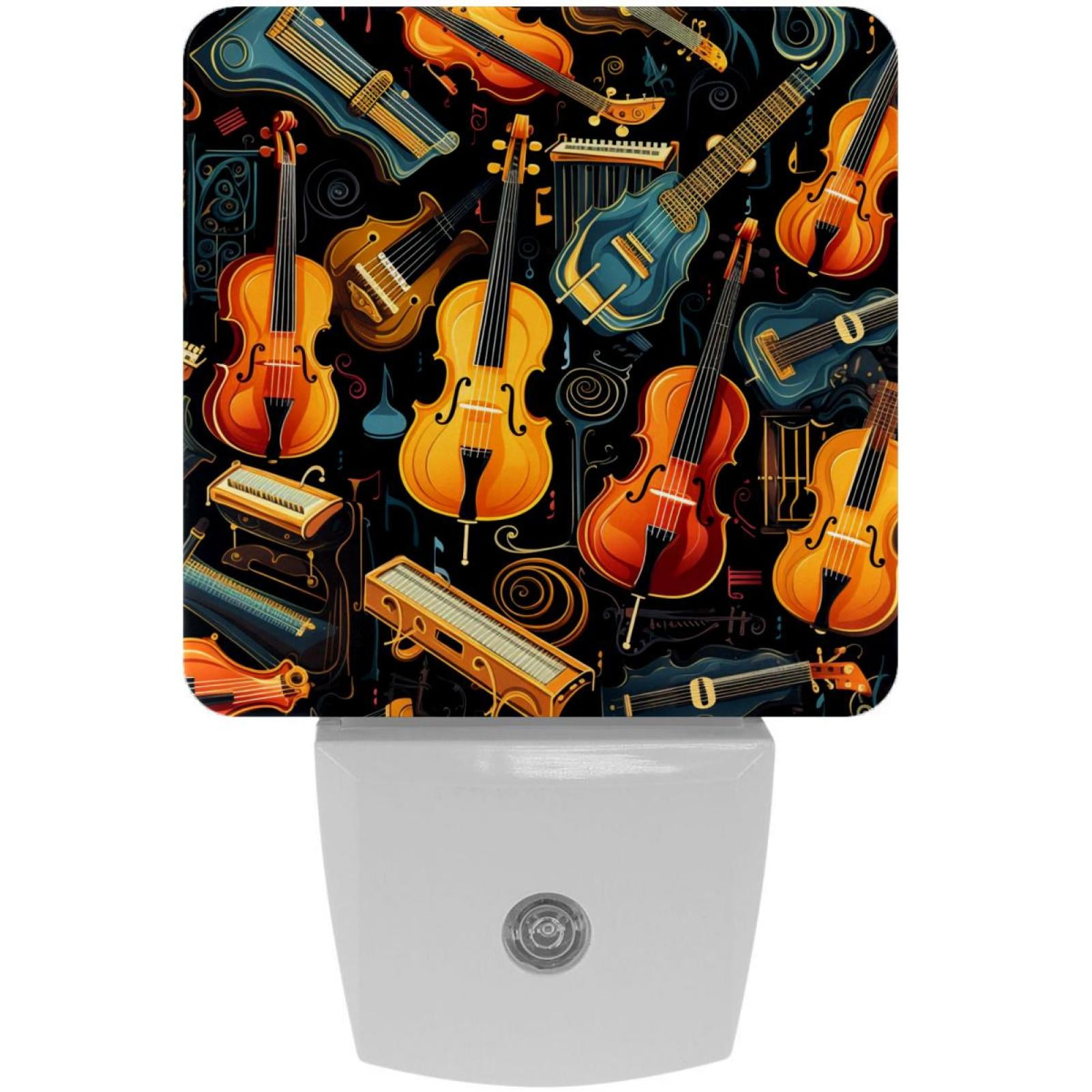 Musical instrument LED Square Night Light - Small and Bright Square ...