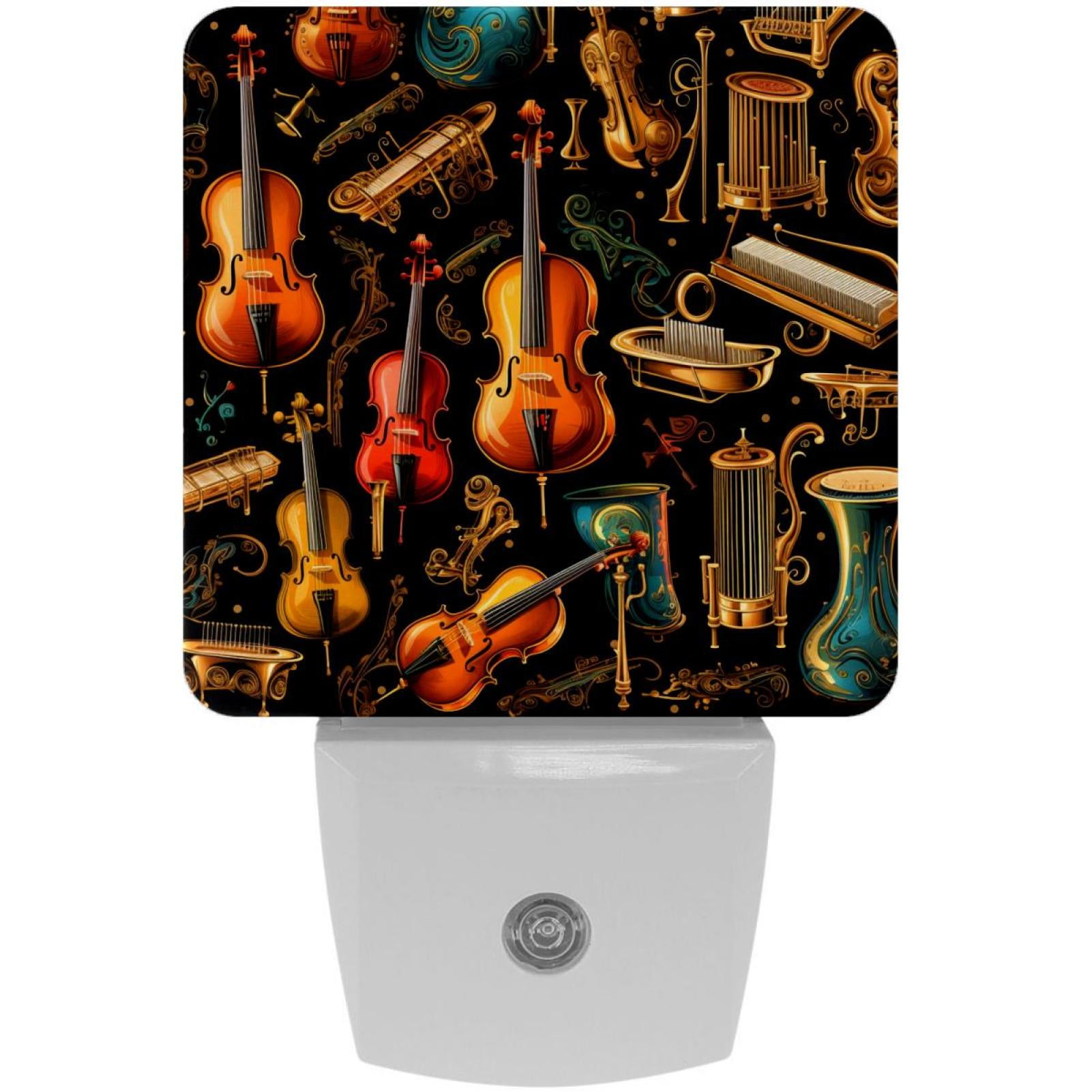 Musical instrument LED Square Night Lights - Energy Efficient and ...