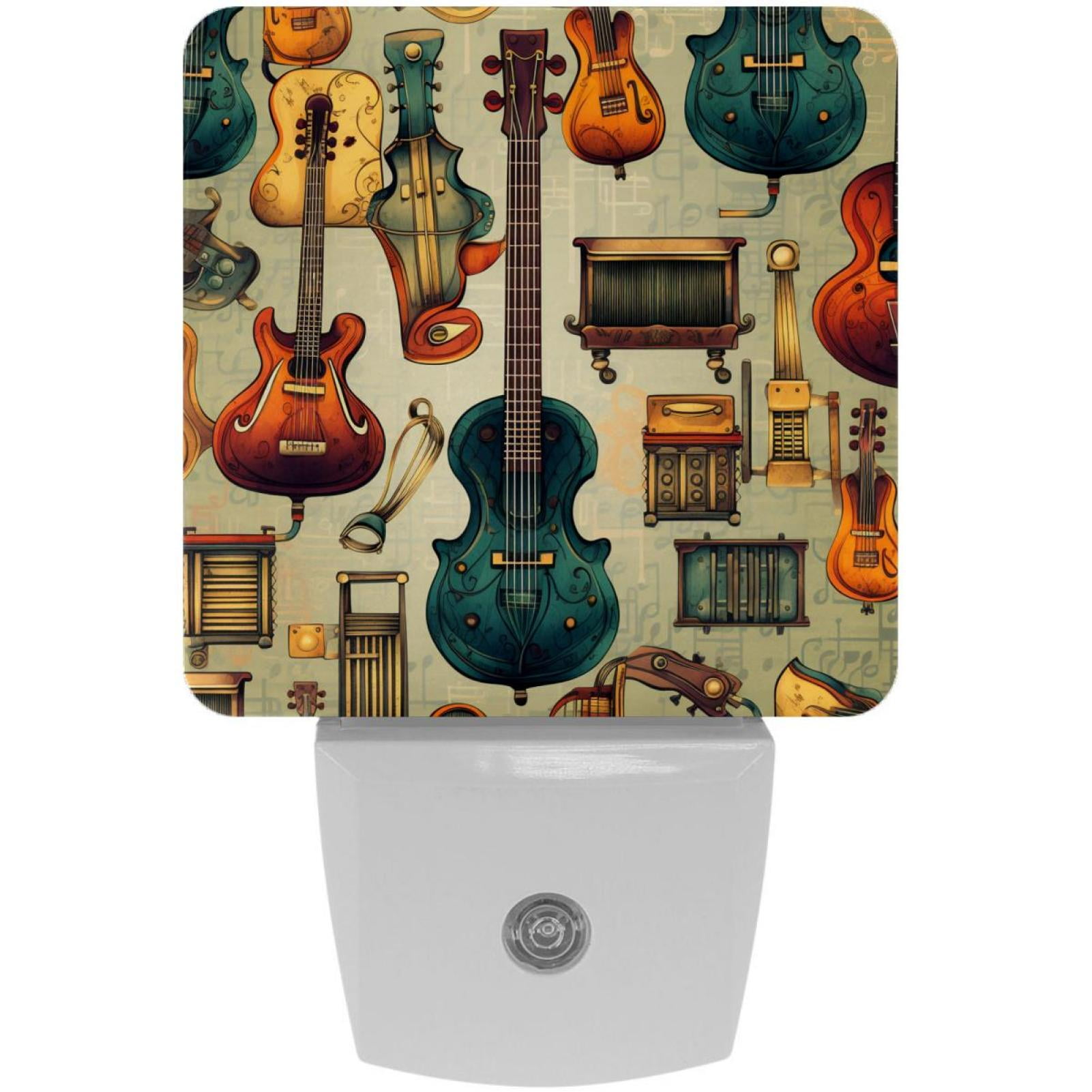 Musical instrument LED Square Night Lights - Energy Efficient and Sleek ...