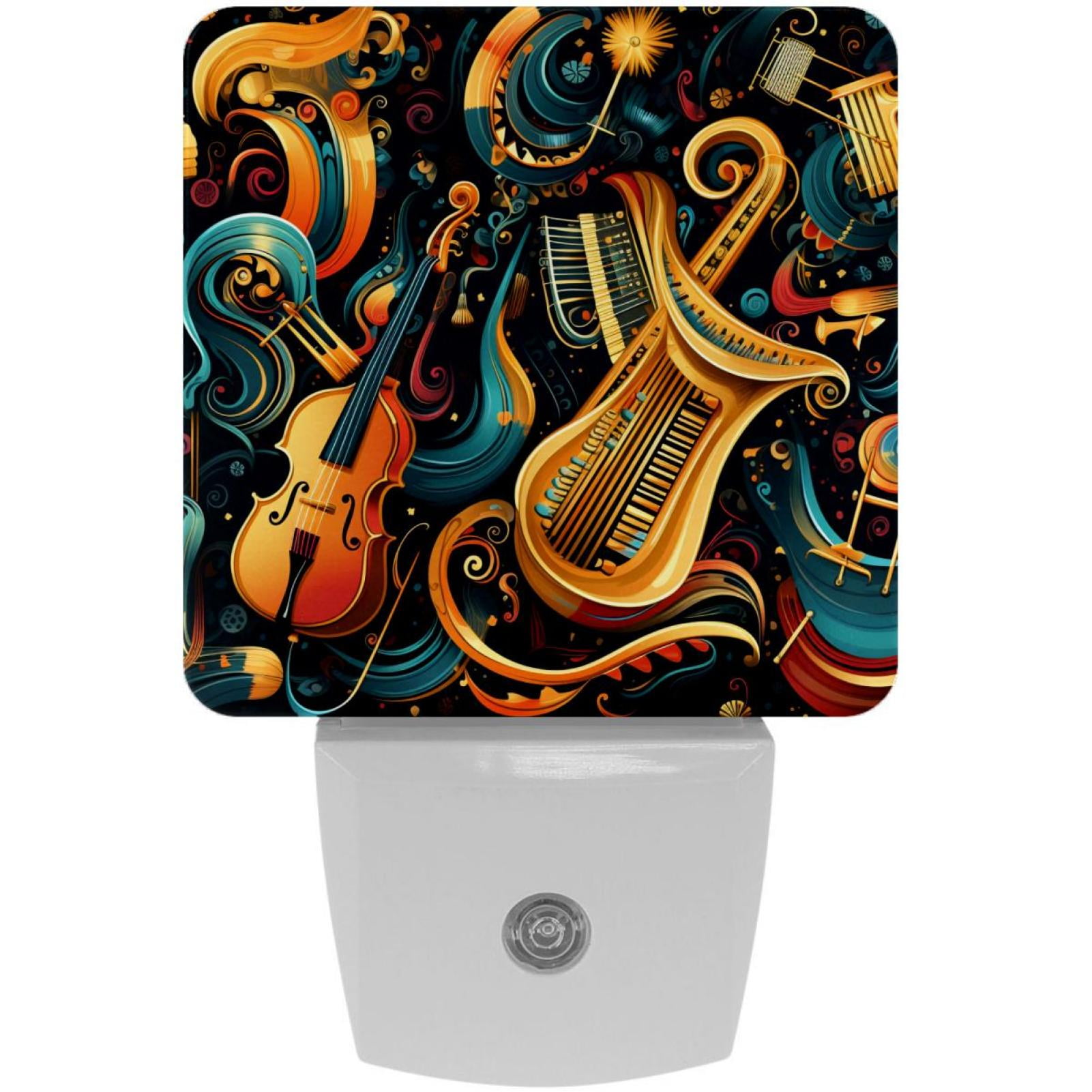 Musical instrument LED Square Night Lights: Energy-Efficient and ...