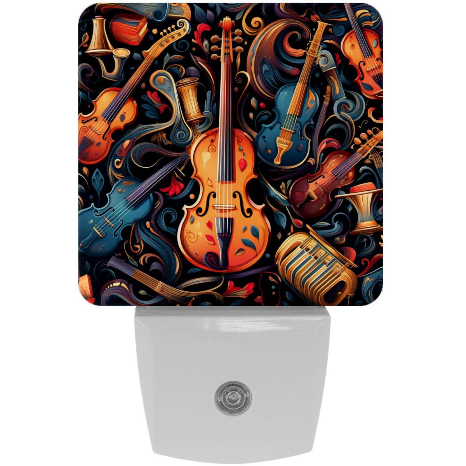Musical instrument LED Square Night Lights: Energy-Efficient and ...