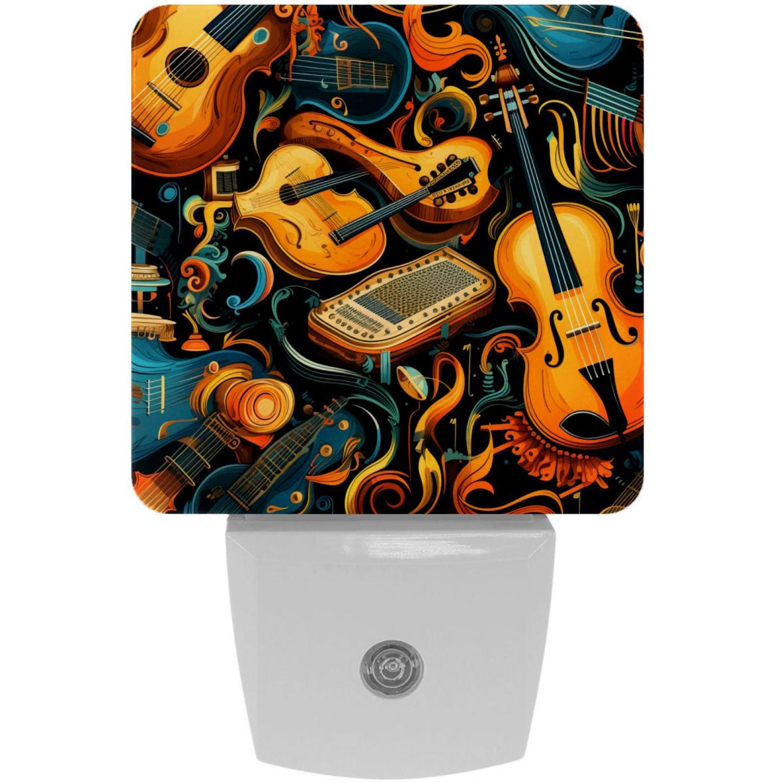 Musical instrument LED Square Night Lights: Energy-Efficient and ...