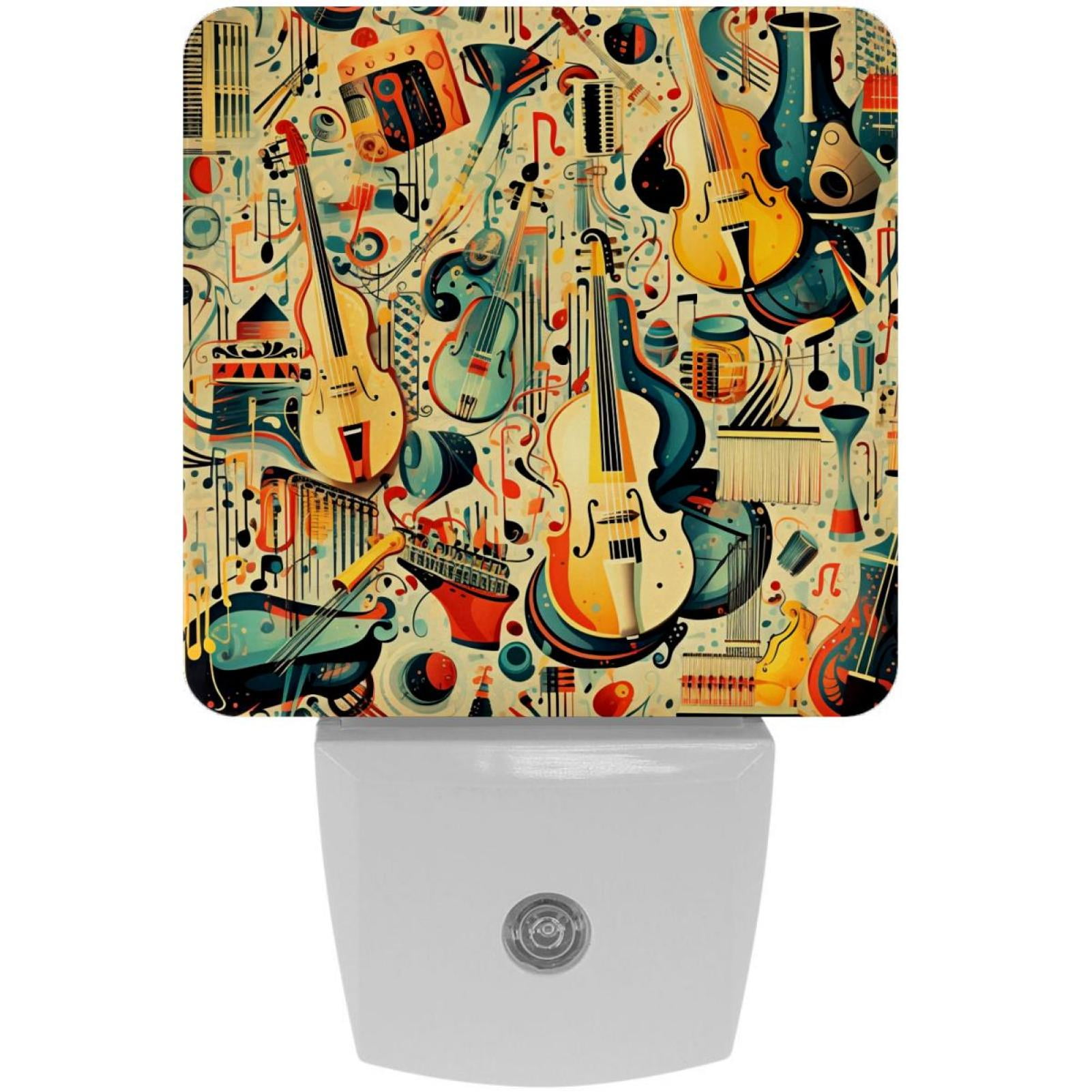 Musical instrument LED Square Night Lights- Energy Efficient and ...