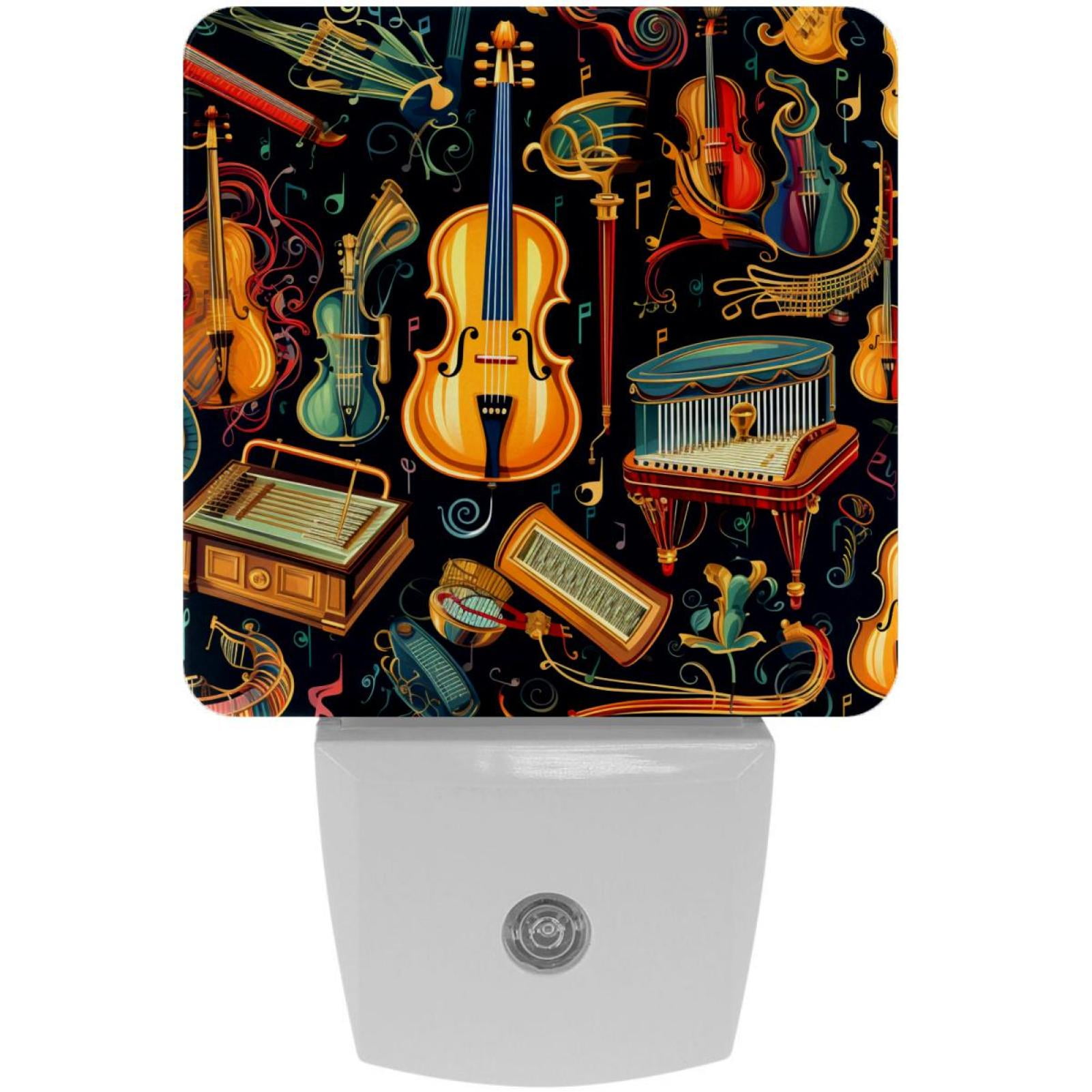 Musical instrument LED Square Night Lights - Modern Design, Energy ...