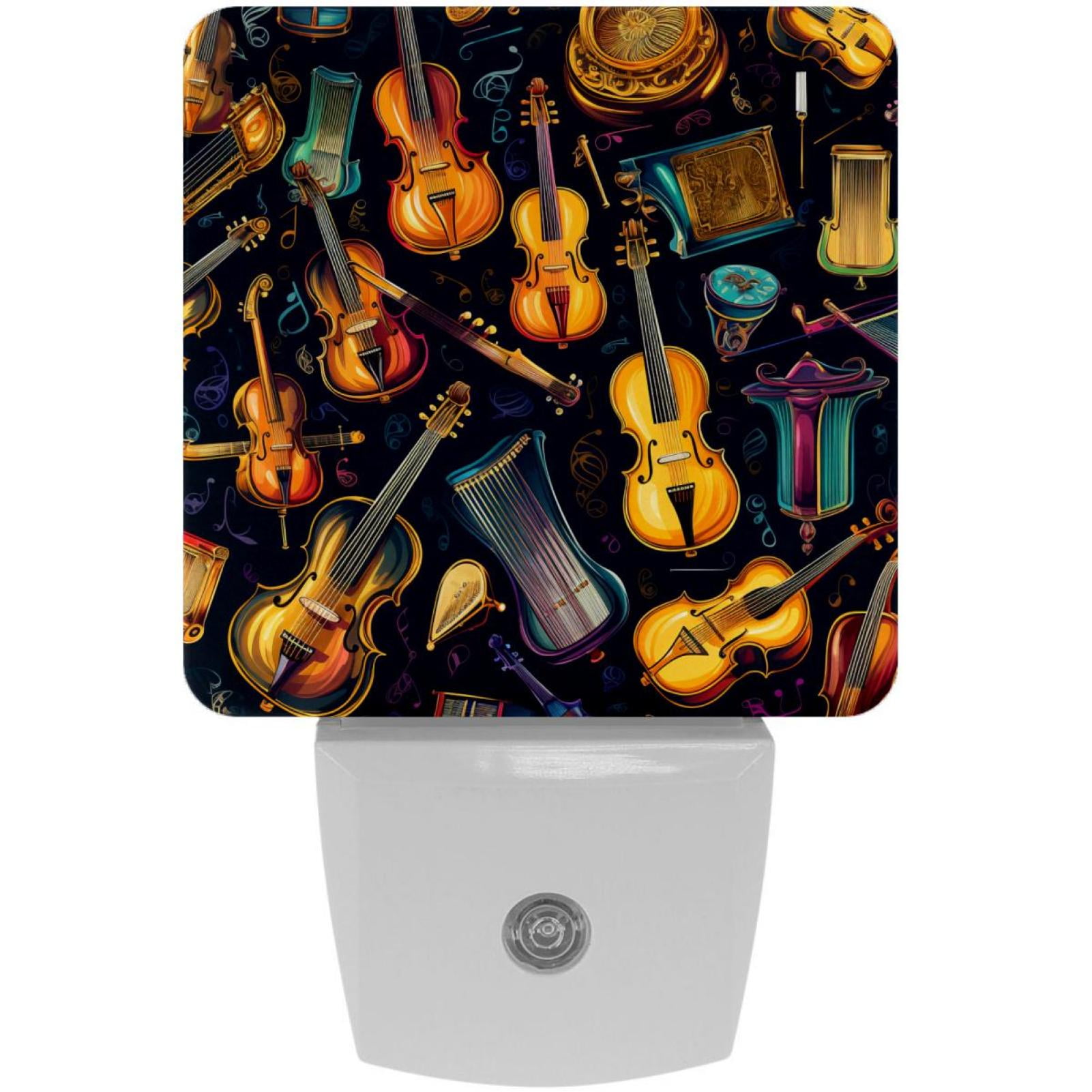 Musical instrument LED Square Night Lights - Stylish and Convenient ...