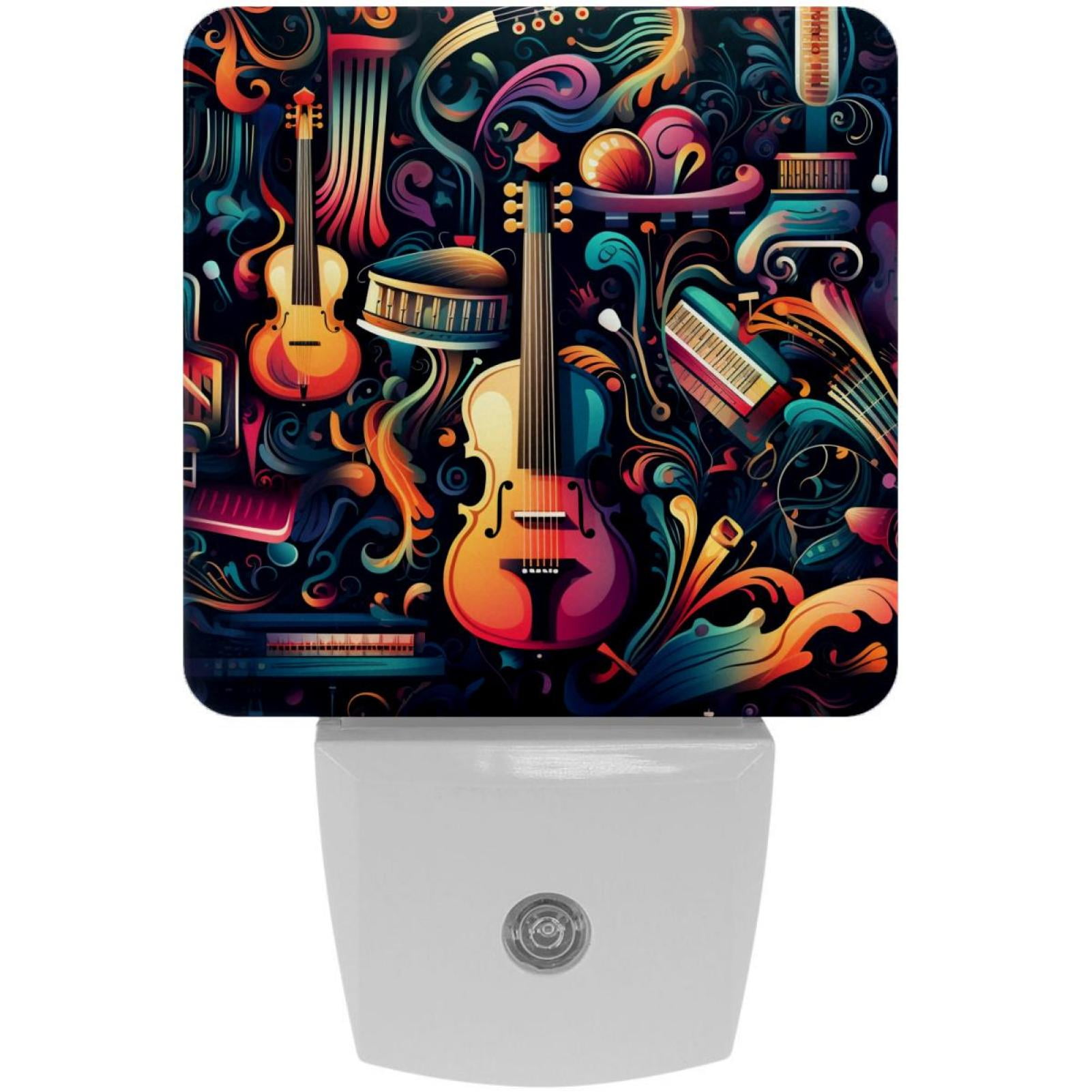 Musical instrument LED Square Night Lights - Stylish and Energy ...