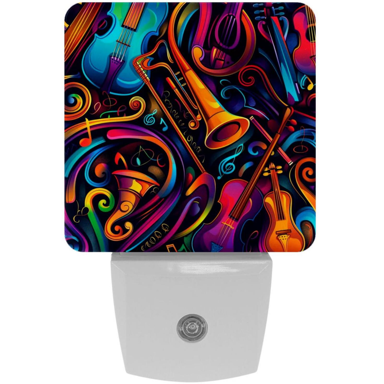 Musical instruments LED Square Night Lights - Energy Efficient and ...