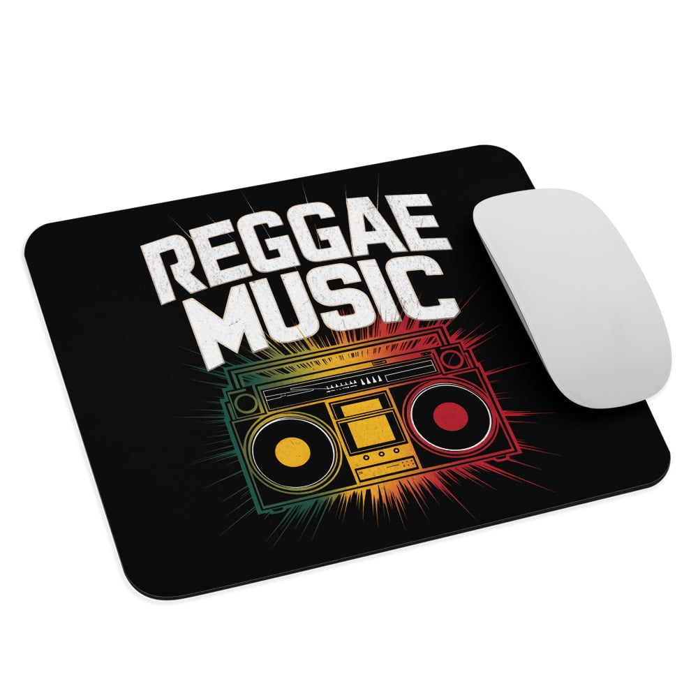 Musicbox Boombox Rastafari Jamaica Mouse Pad, Reggae Music - Walmart.com