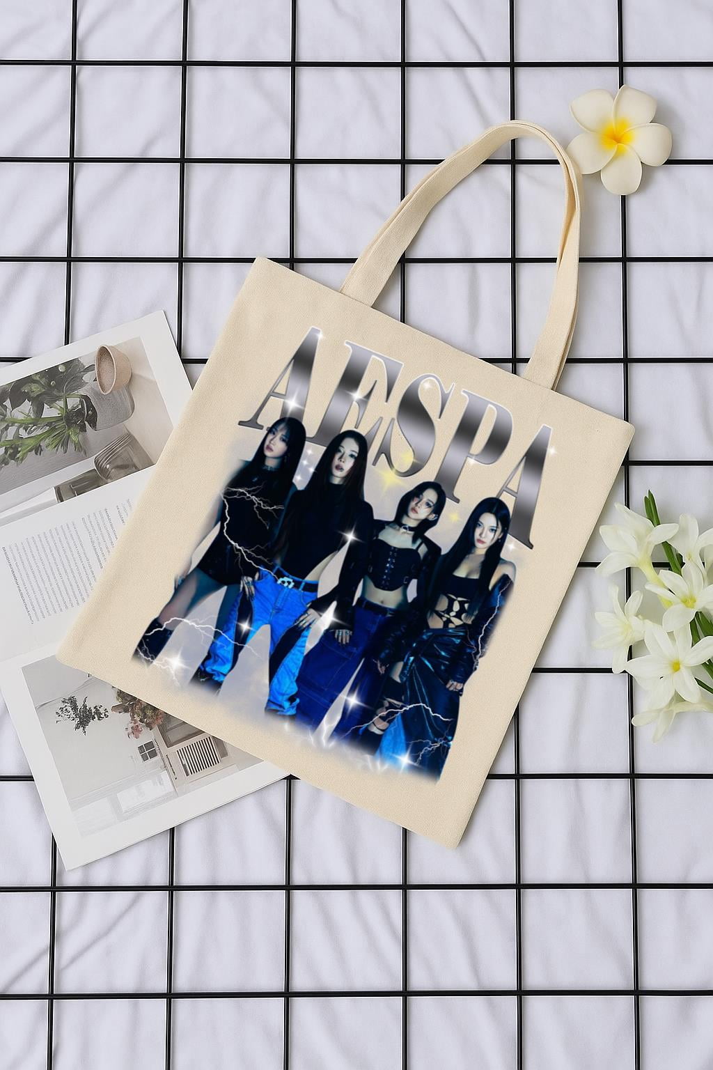 Musician AESPA Bag aespa Homage aespaRetro aespa Graphic 90s aespa ...