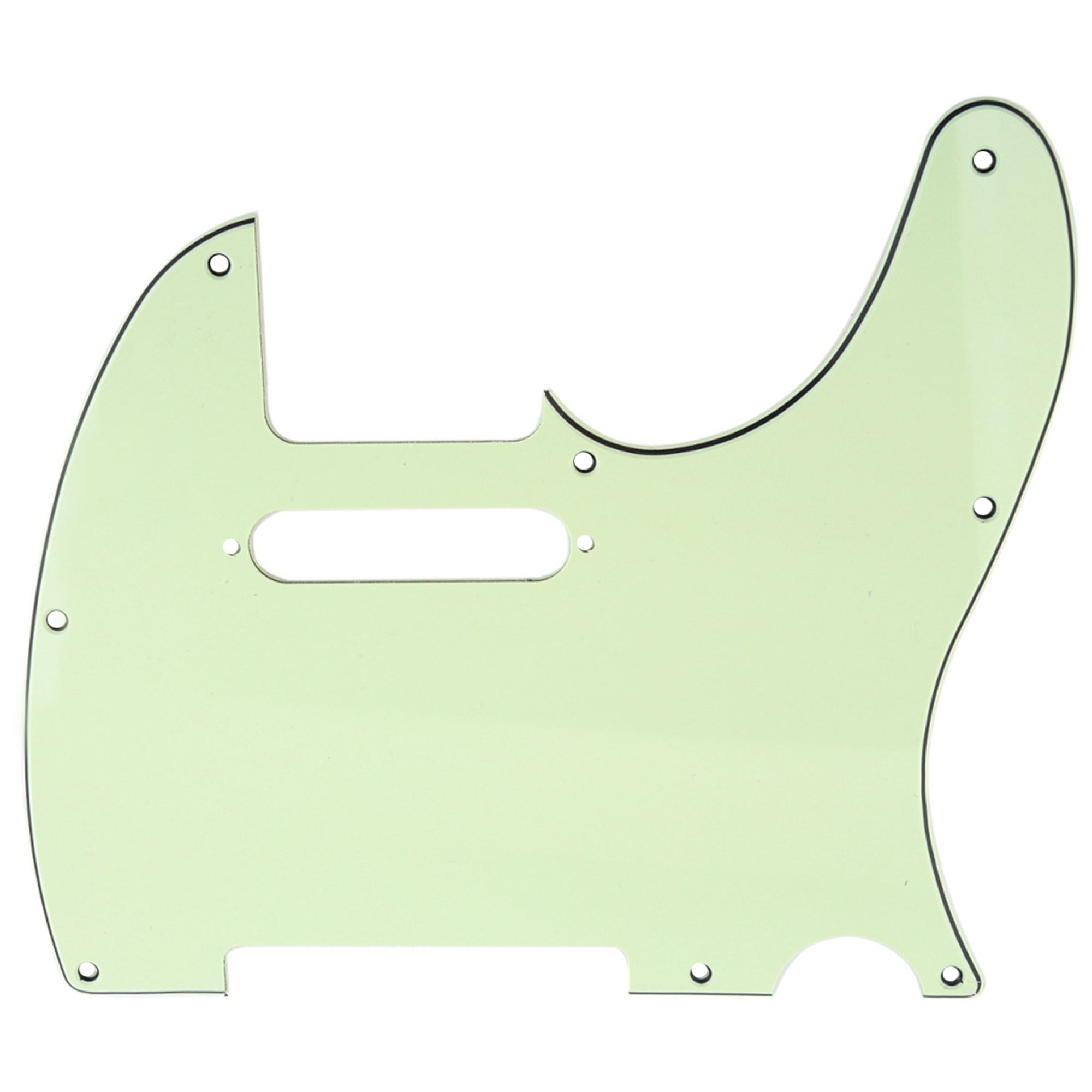 Musiclily Pro 8 Hole Tele Guitar Pickguard for USA/Mexican Made Fender ...