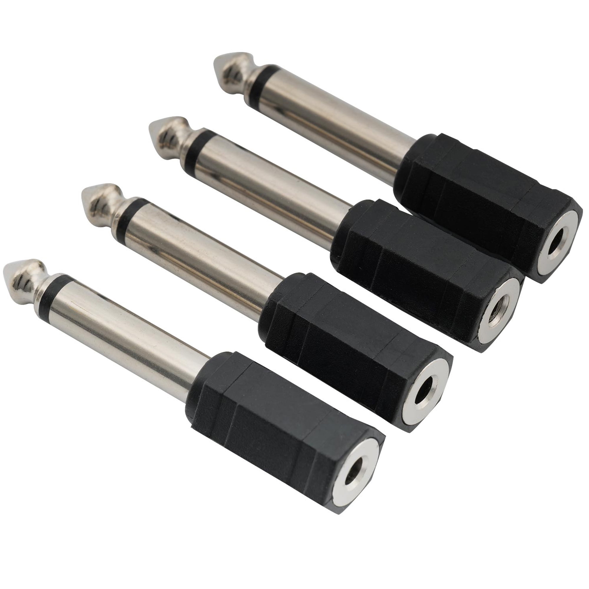 Musiclily Basic 1/8 Inch 3.5mm Female to 1/4 Inch 6.5mm Male Mono ...