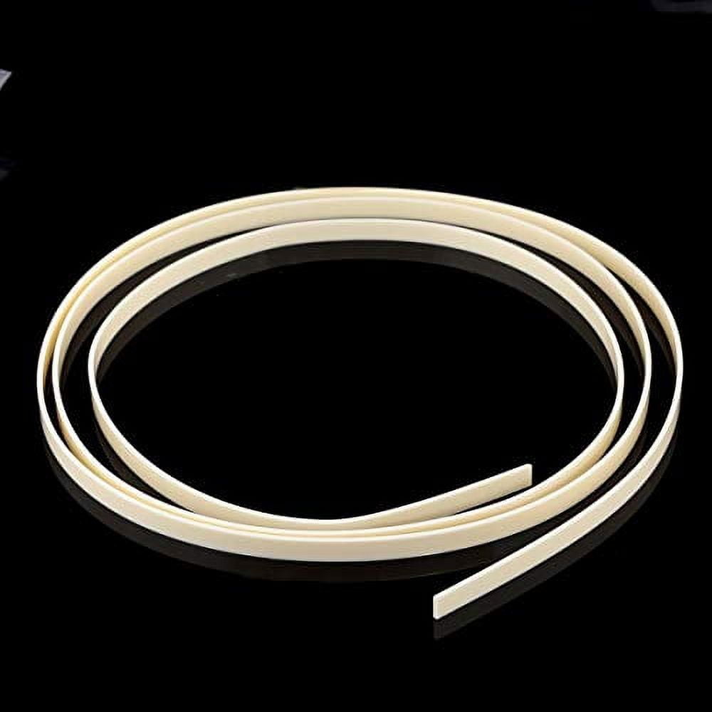 Musiclily Basic 1650x7x1.5mm Plastic Acoustic Classical Guitar Binding ...