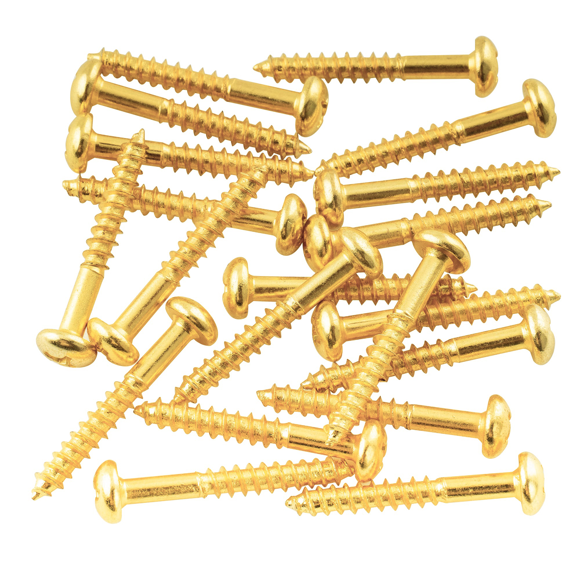 Musiclily Basic 3.5x25mm Pan Head Tremolo Bridge Mounting Screws for ...