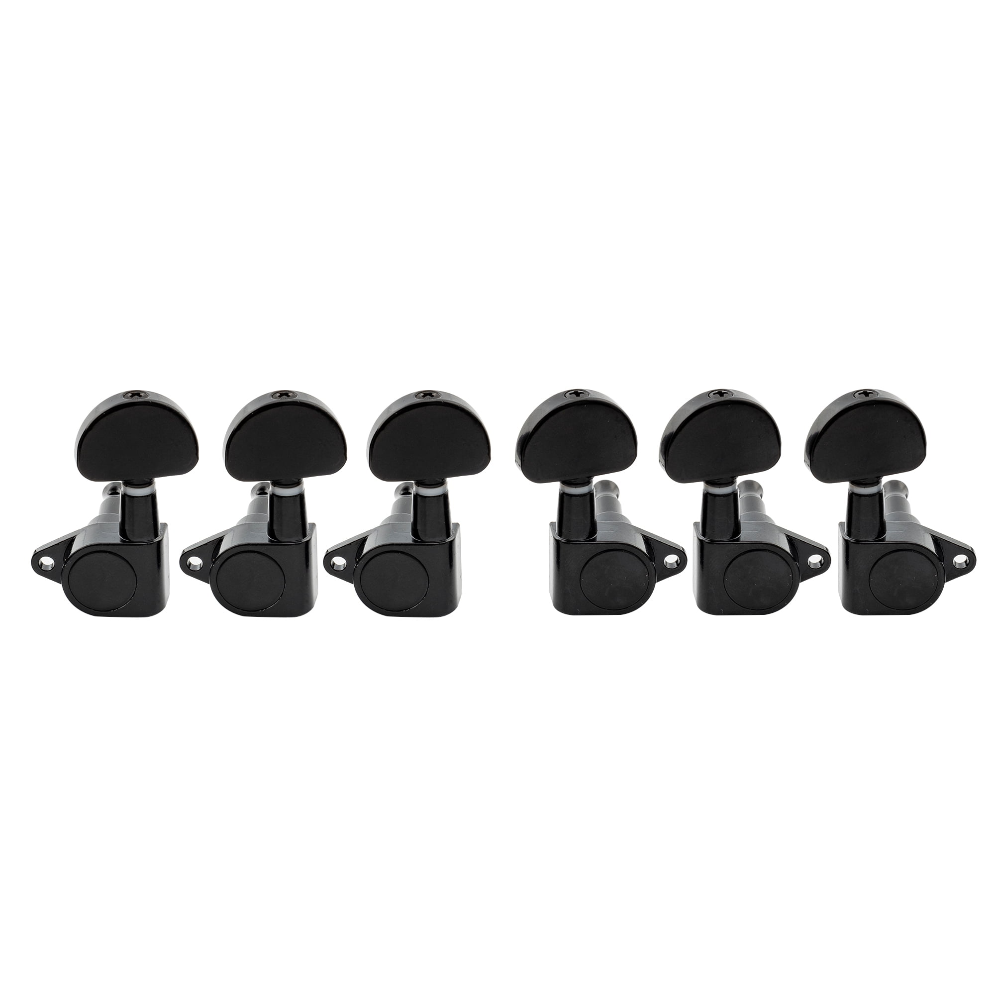 Musiclily Basic 3R3L 15:1 Ratio Full Sealed Machine Heads Tuners Tuning ...