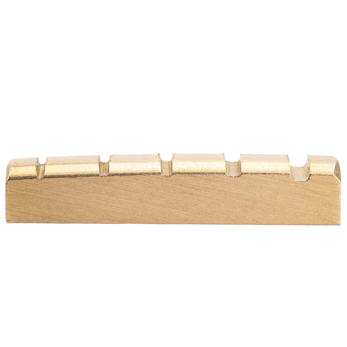 Musiclily Basic 5-String Electric Bass Pre-Slotted Brass Nut, 45x6x9mm ...
