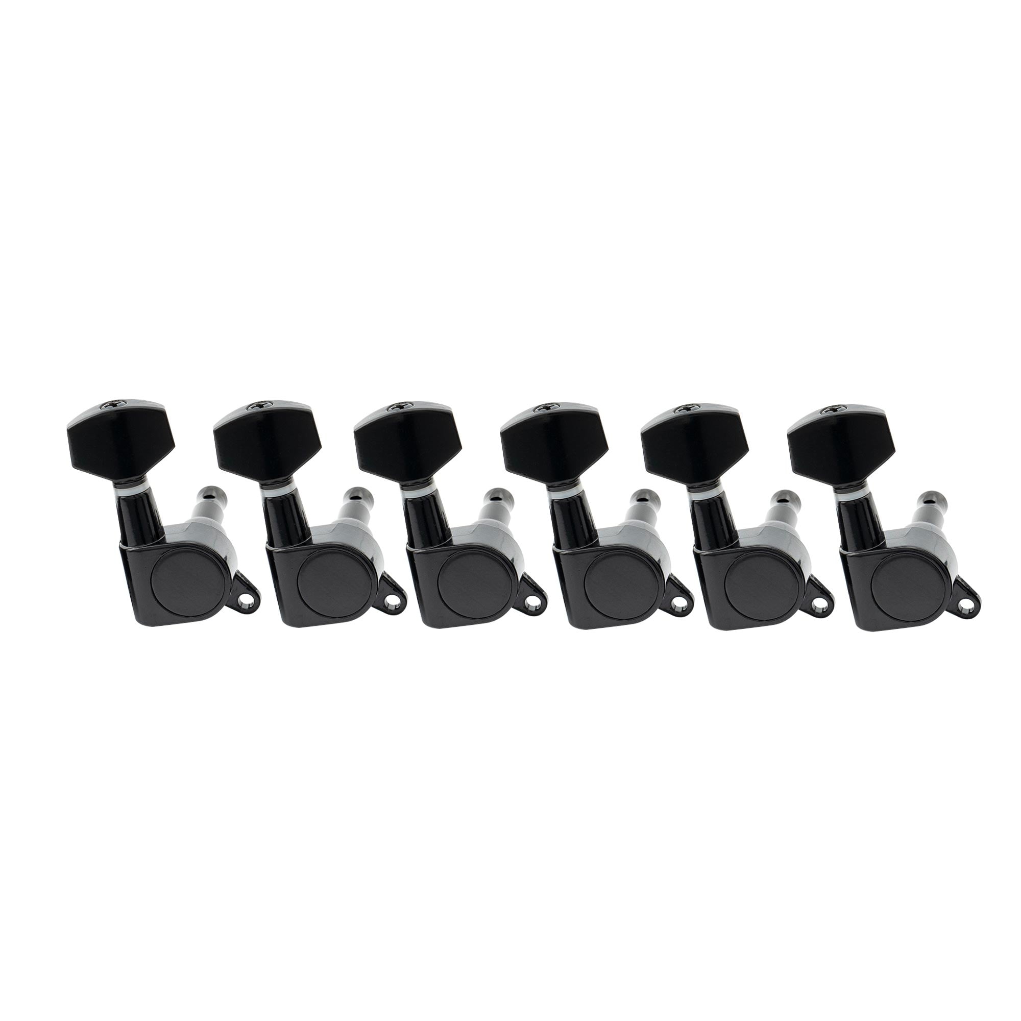 Musiclily Basic 6-in-line Sealed Guitar Tuners Tuning Pegs Keys Machine ...