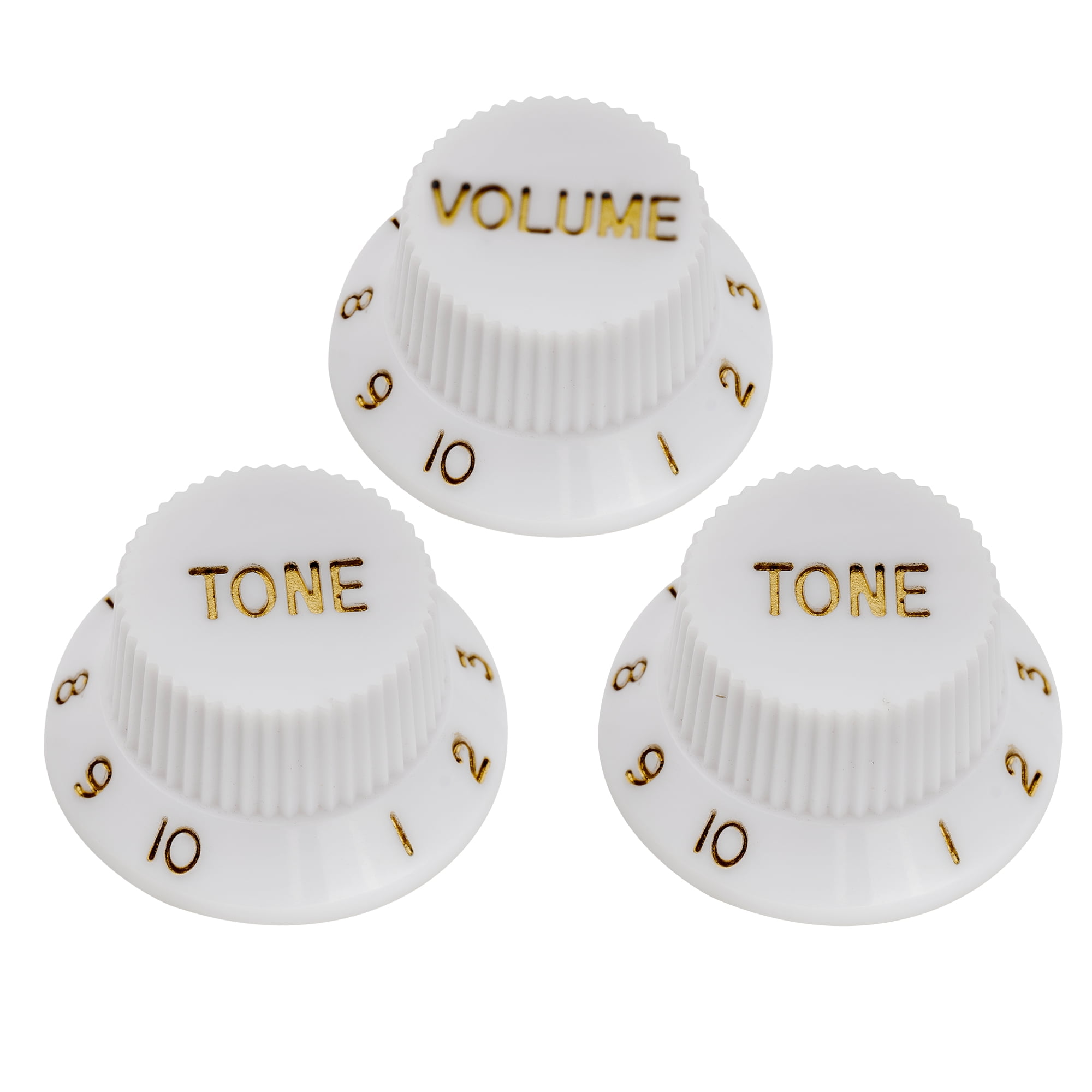 Musiclily Basic Coarse 18 Splines Push-on Control Knobs for Imported ...
