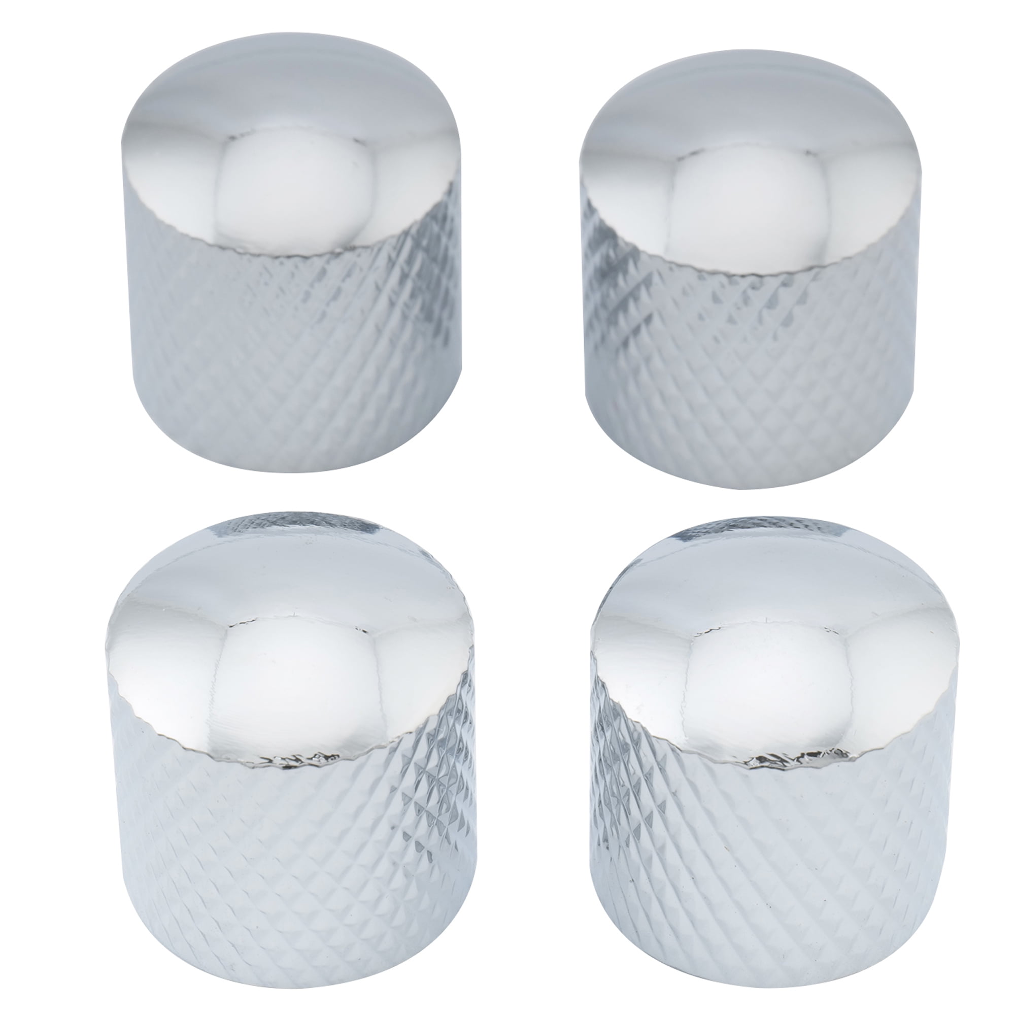 Musiclily Basic Coarse 18 Splines Steel Dome Control Knobs for Squier ...