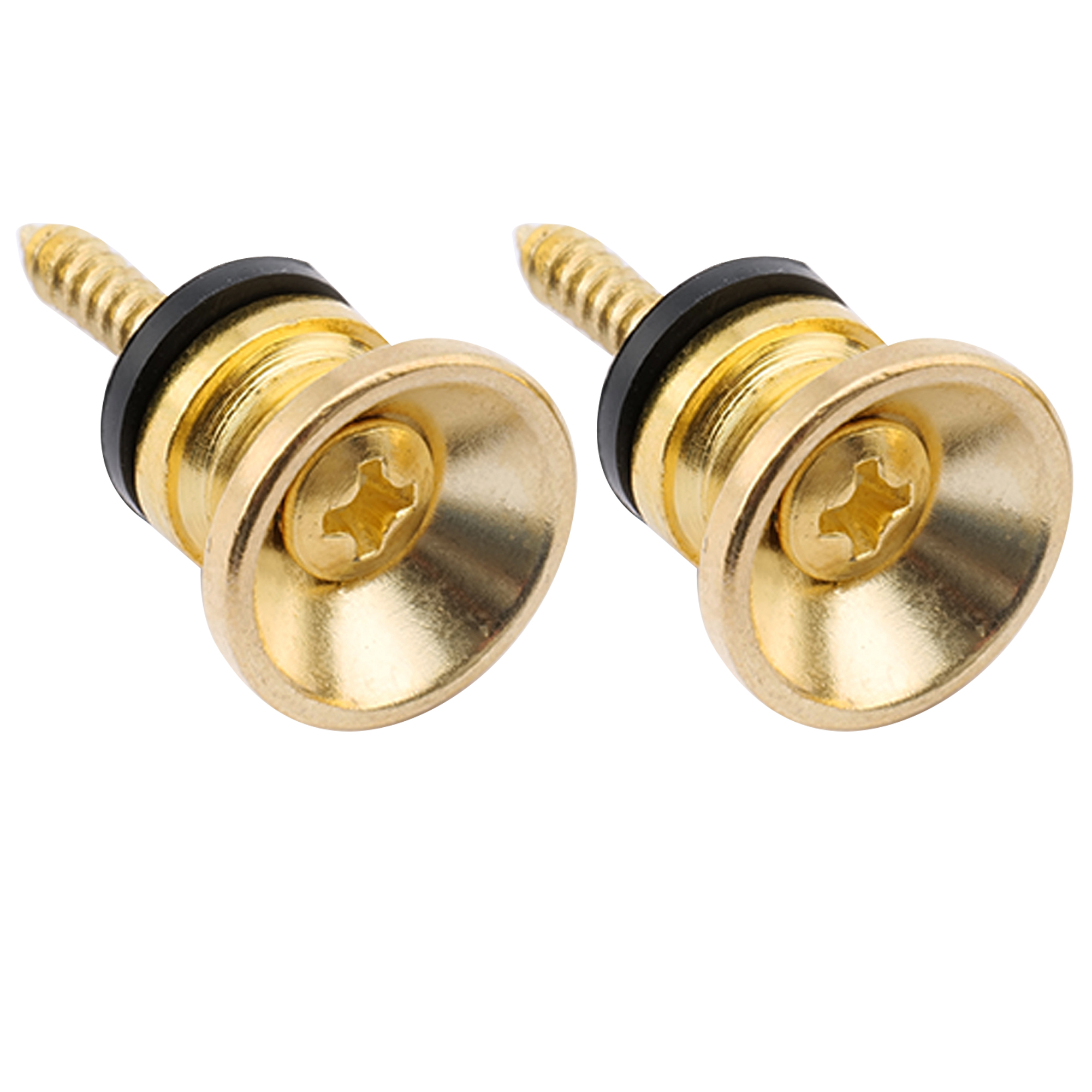 Musiclily Basic Guitar Metal Medium Strap Buttons End Pins for Acoustic ...