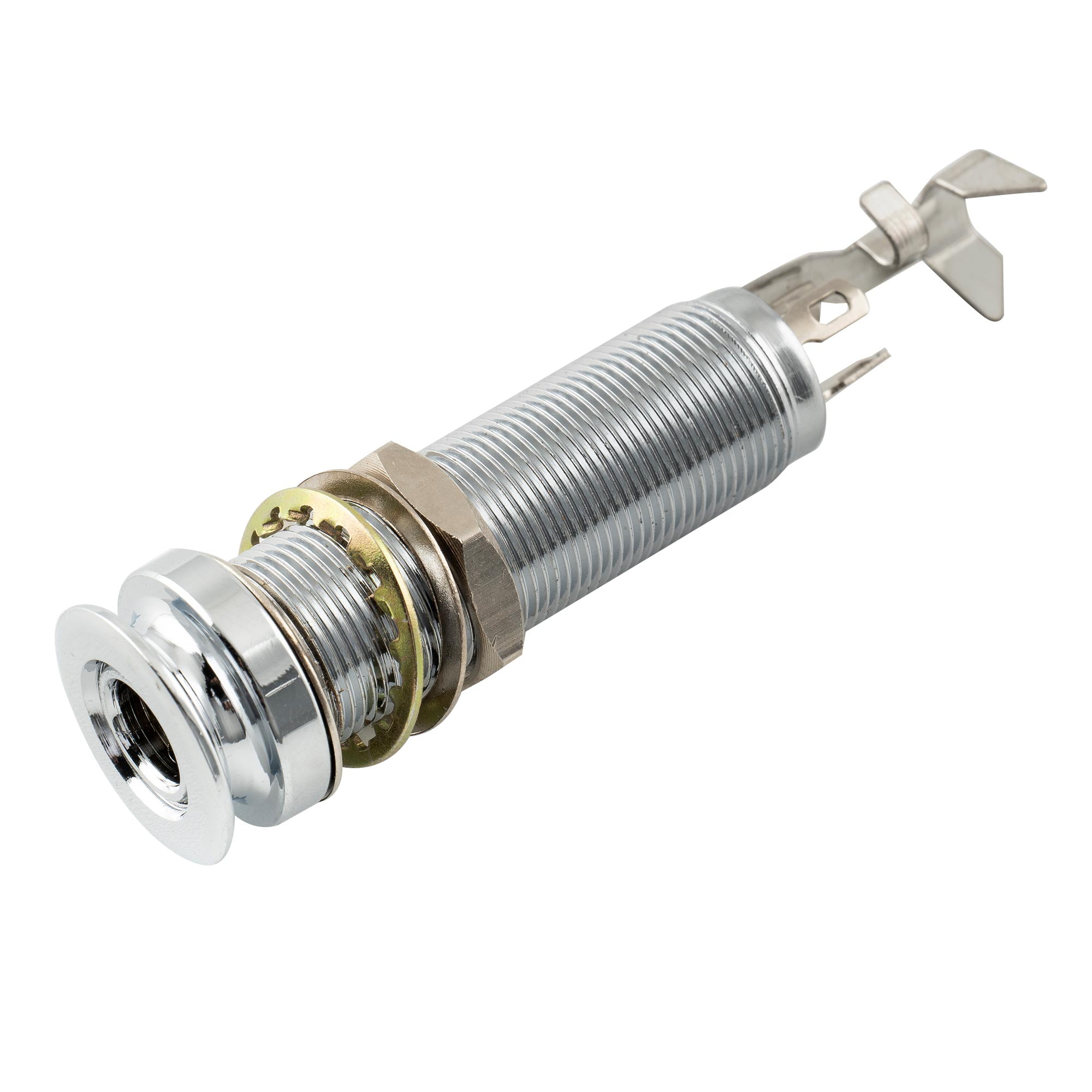 Musiclily Pro 1/4 Inch Mono/Stereo Endpin Output Jack Strap Button ...