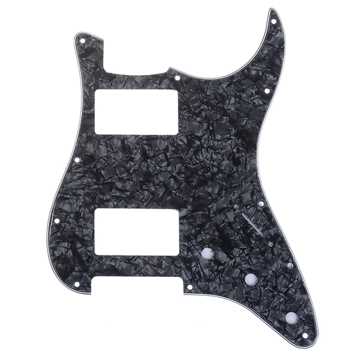 Musiclily Pro 11 Hole Guitar Strat Pickguard HH for American/Mexican ...