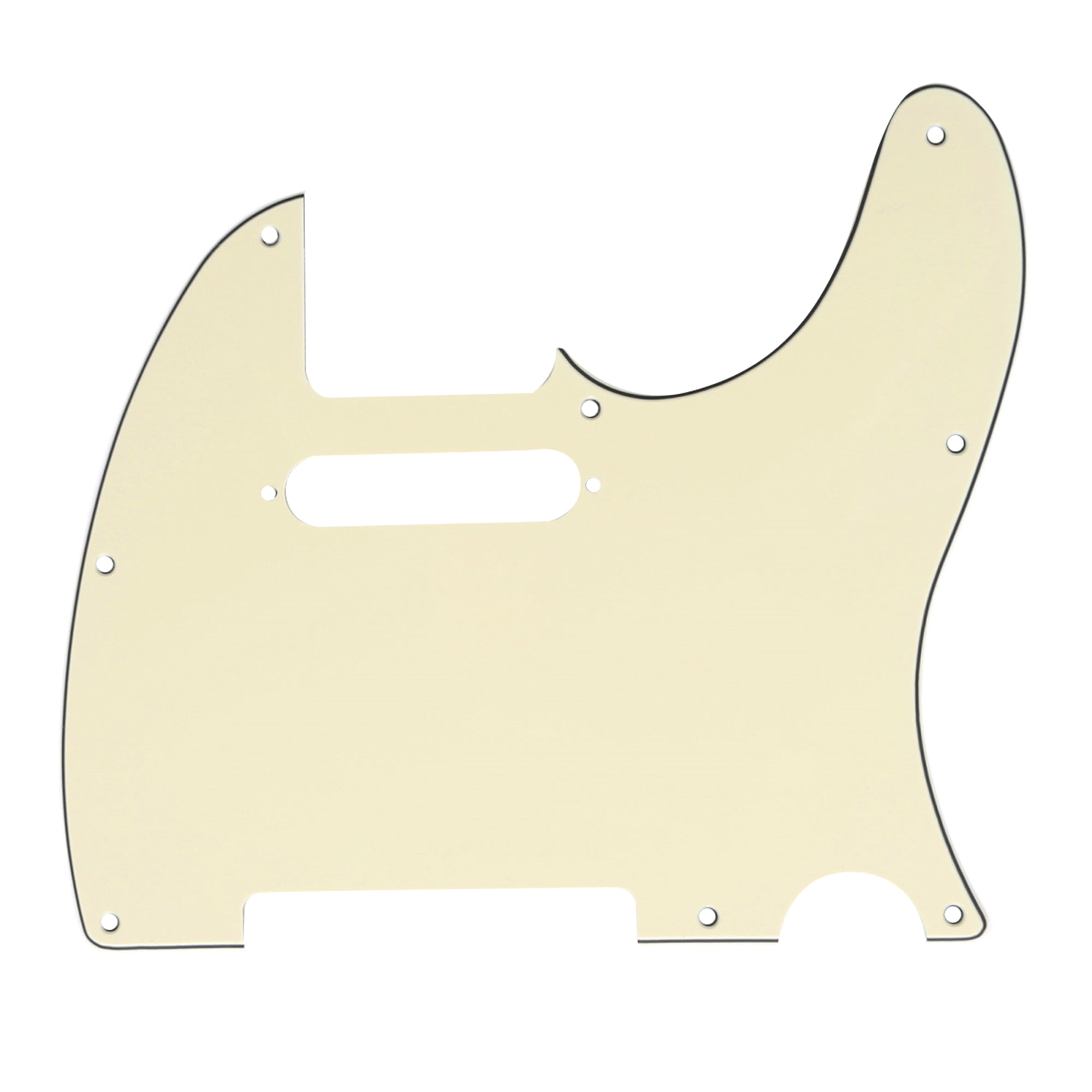 Musiclily Pro 8 Hole Tele Guitar Pickguard for USA/Mexican Made Fender ...