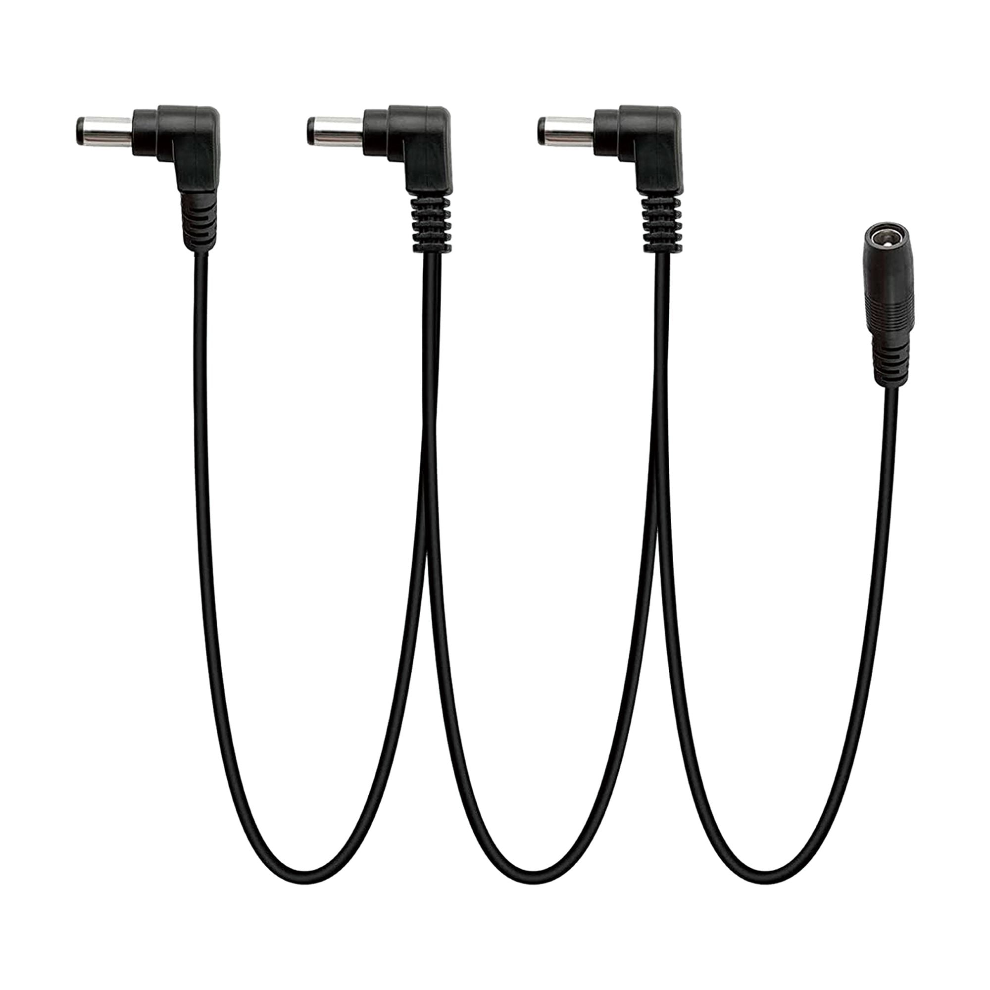 Musiclily Pro DC 9V Power Jack Splitter Adapter 1 for 3 Way Daisy Chain ...