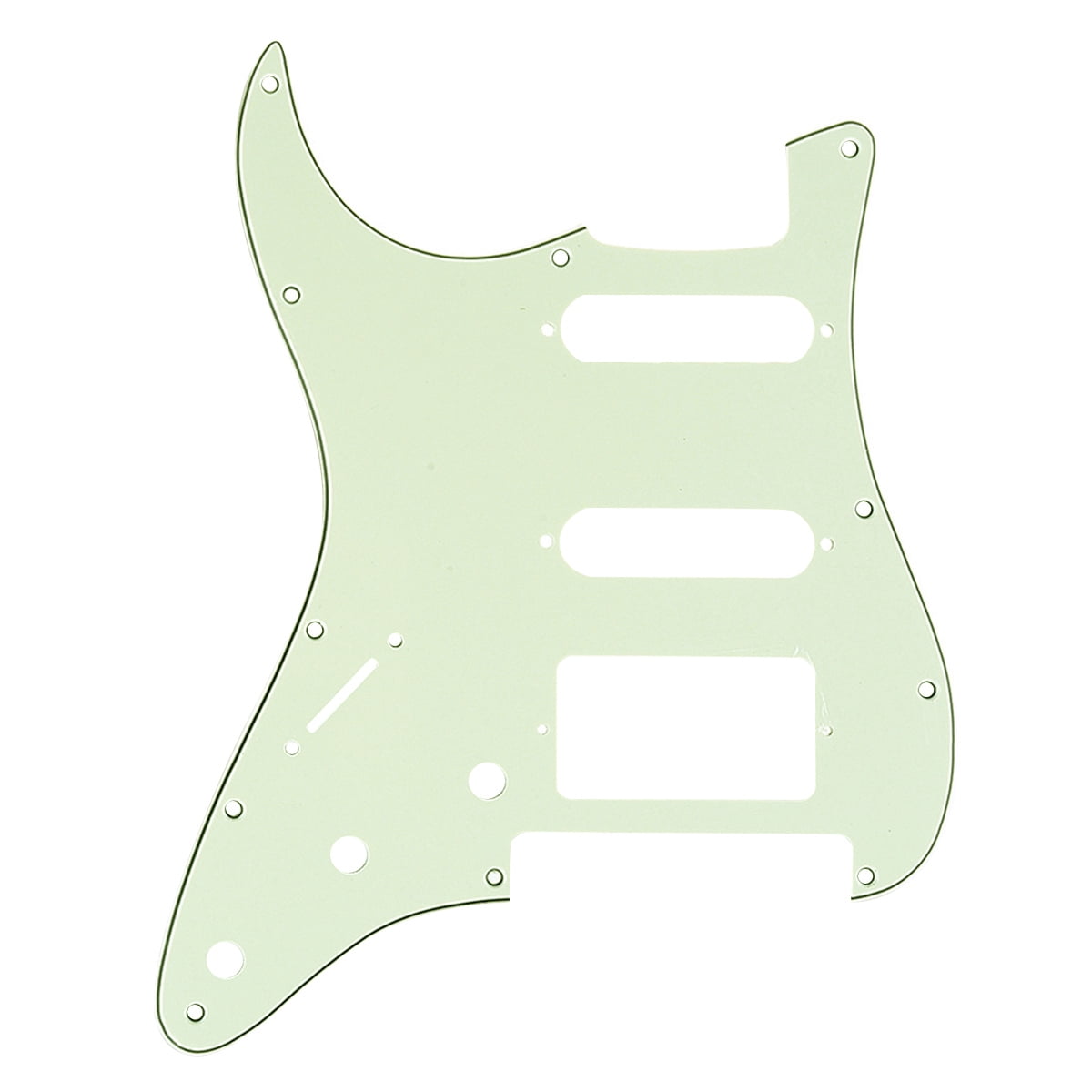 Musiclily Pro Left Handed 11-Hole Modern Style Strat HSS Guitar ...