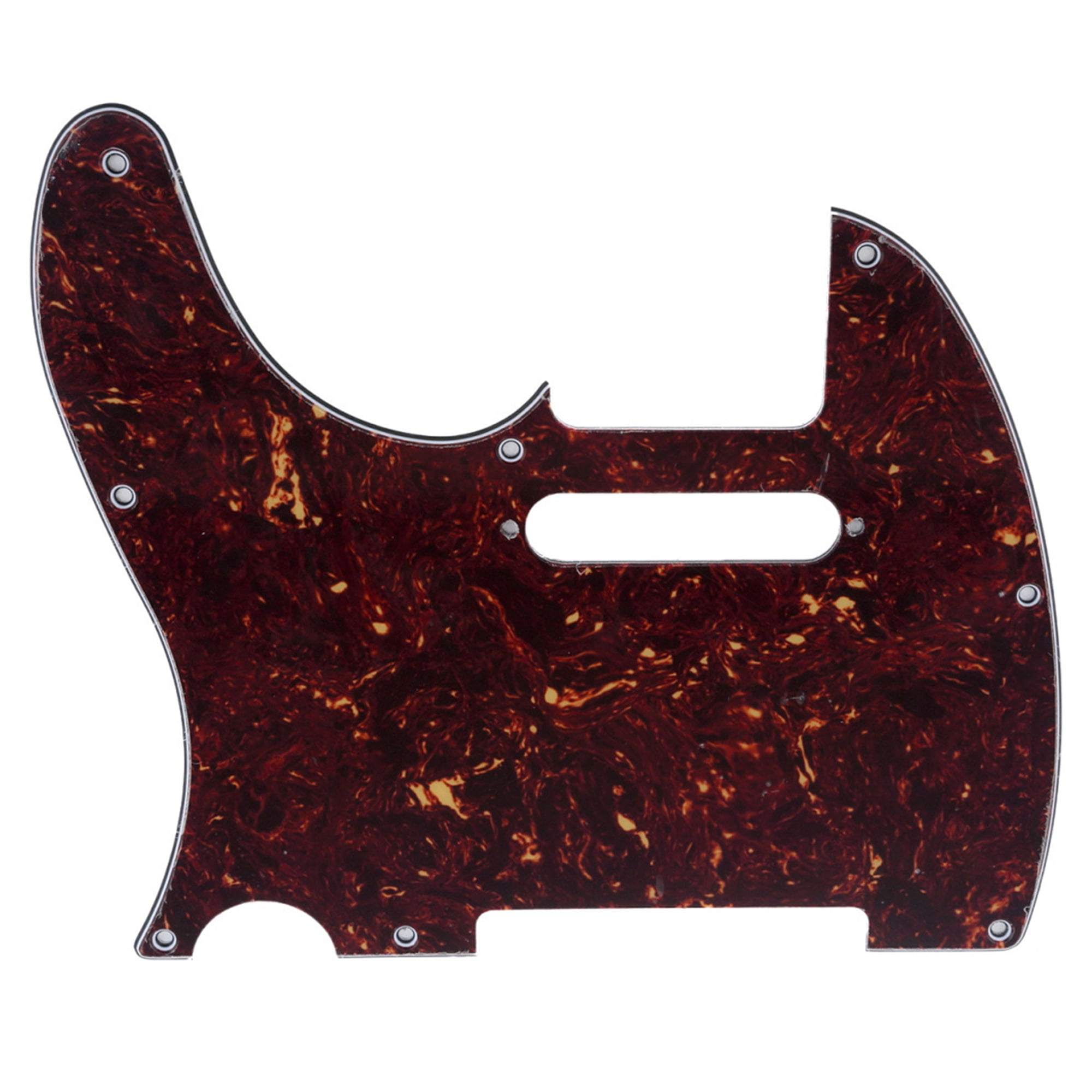 Musiclily Pro Left Handed 8 Hole Guitar Tele Pickguard for American ...