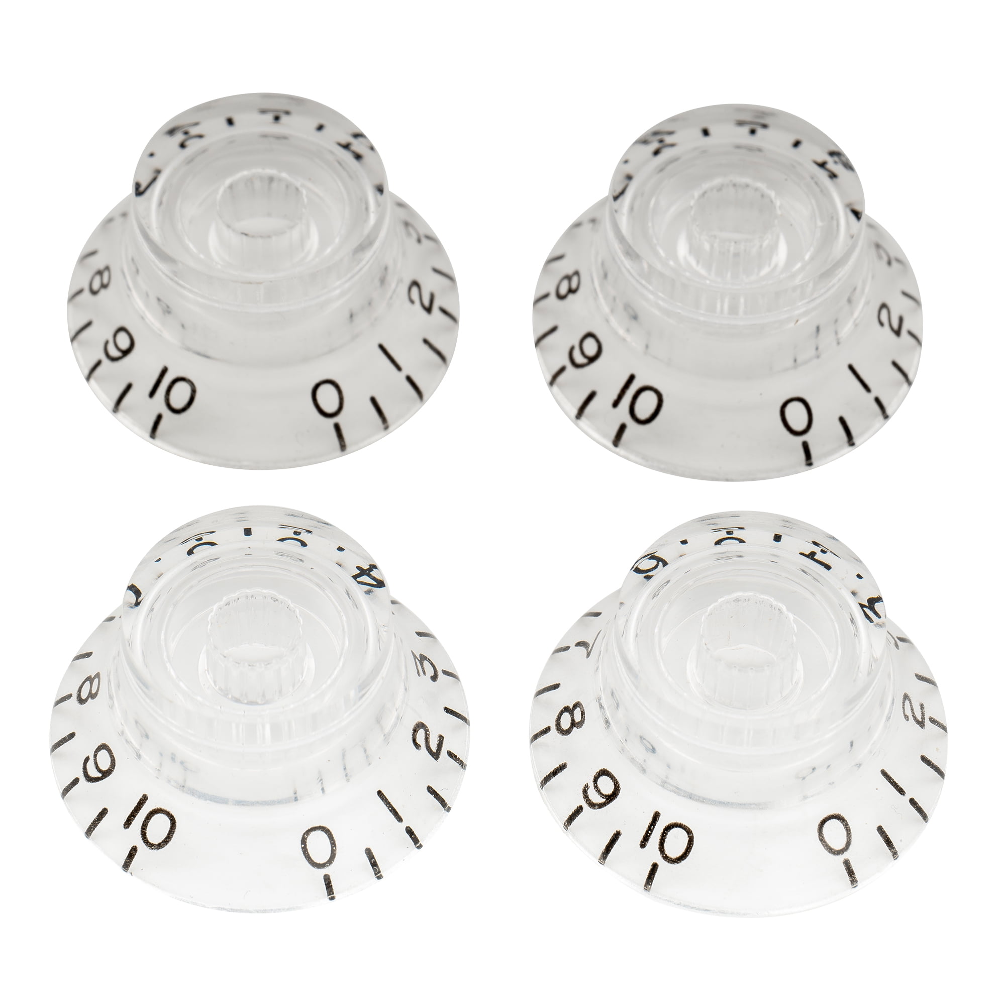 Musiclily Pro Metric Coarse 18-Spline Top Hat Bell Knobs Tone Volume ...