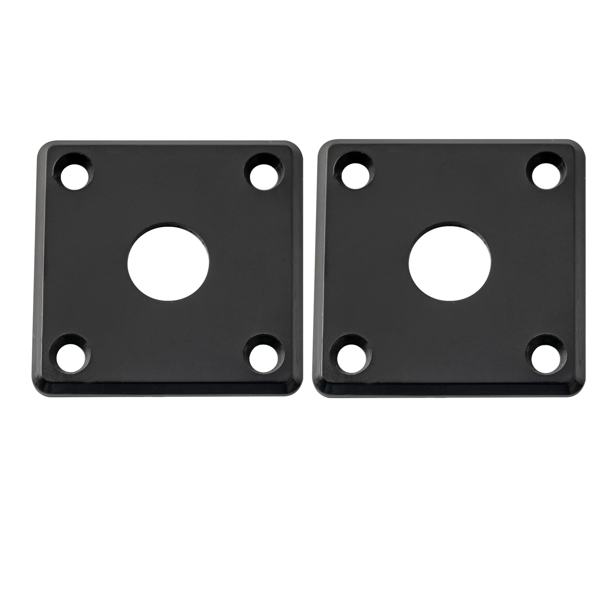 Musiclily Pro Plastic Curved Jack Plate Square Jackplates 10mm Hole for ...