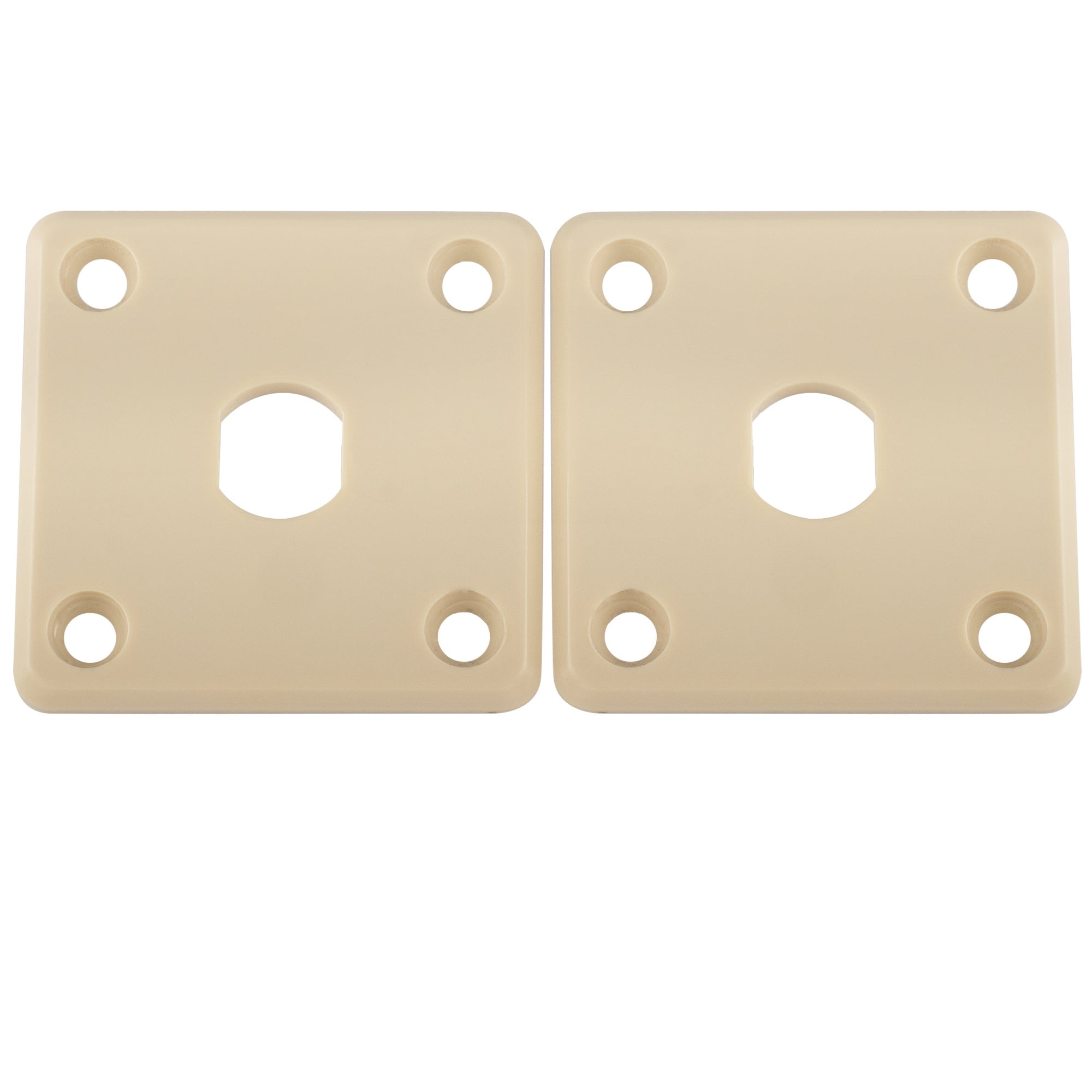 Musiclily Pro Plastic Input Jack Plate Square Output Socket Jackplates ...