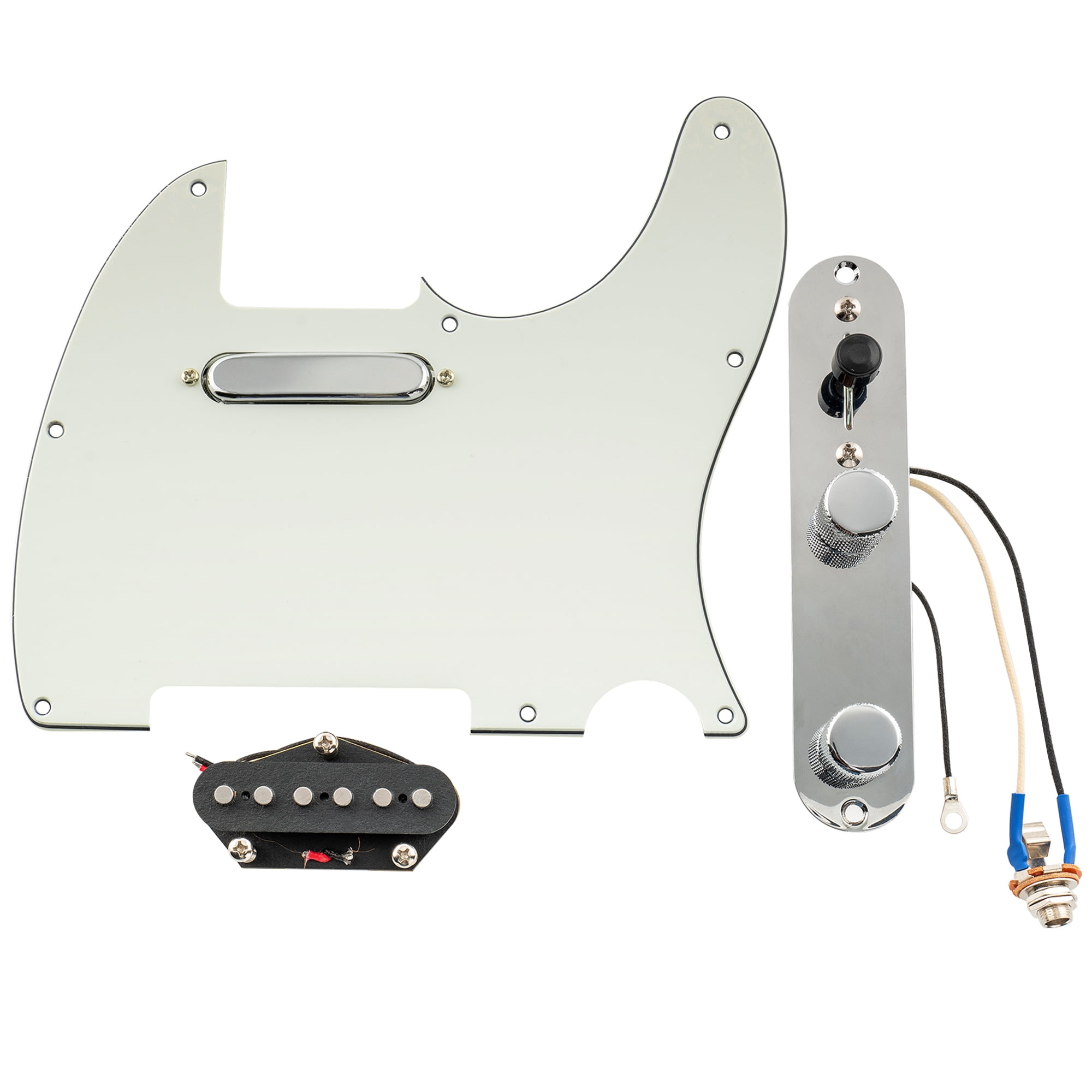 Musiclily Pro Pre-wired Standard Tele Pickguard and Loaded Control ...