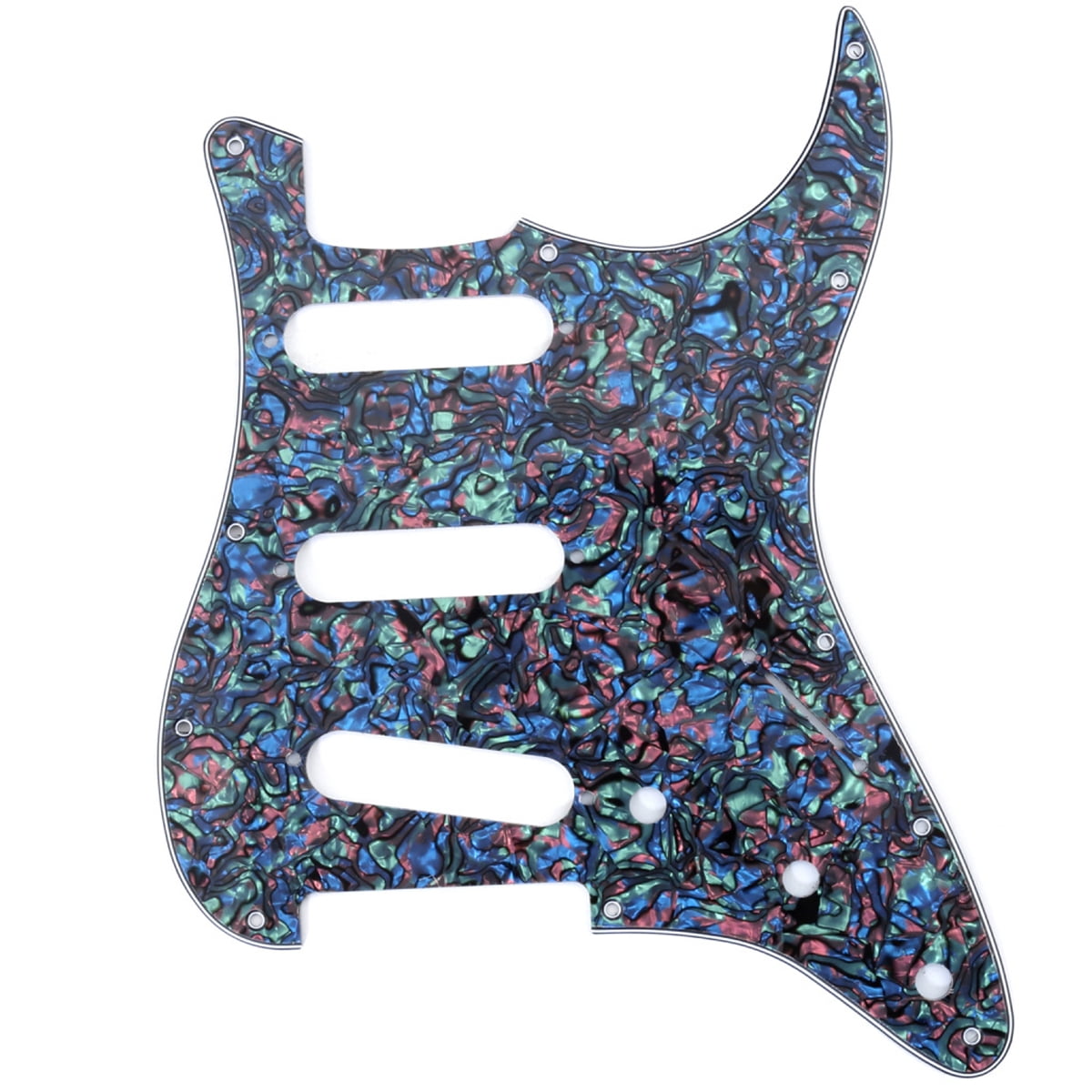 Musiclily Pro SSS 11-Hole Strat Guitar Pickguard for Fender USA/Mexican ...