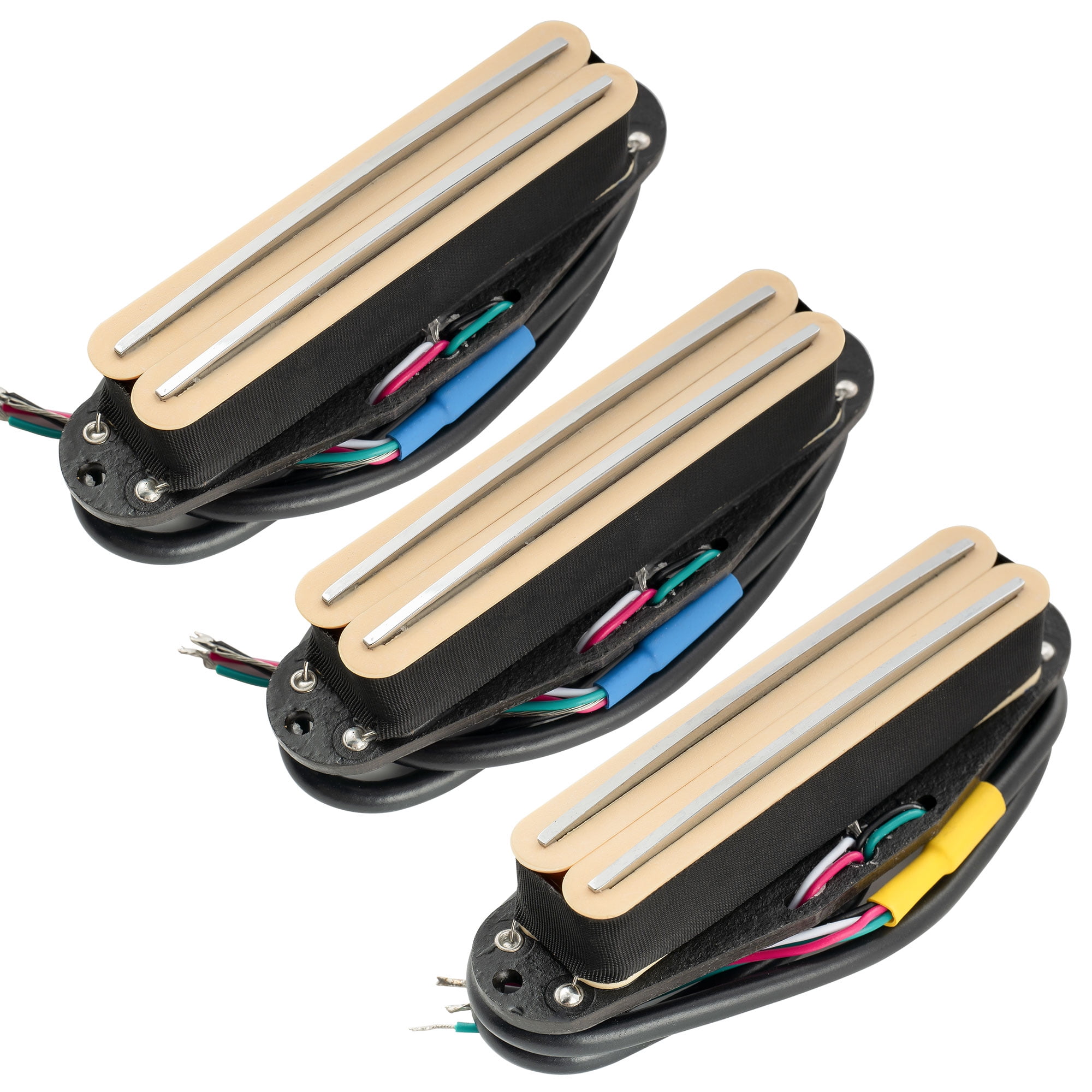 Musiclily Pro ST-DPHA Alnico 5 Dual Hot Rail Single Coil Sized ...