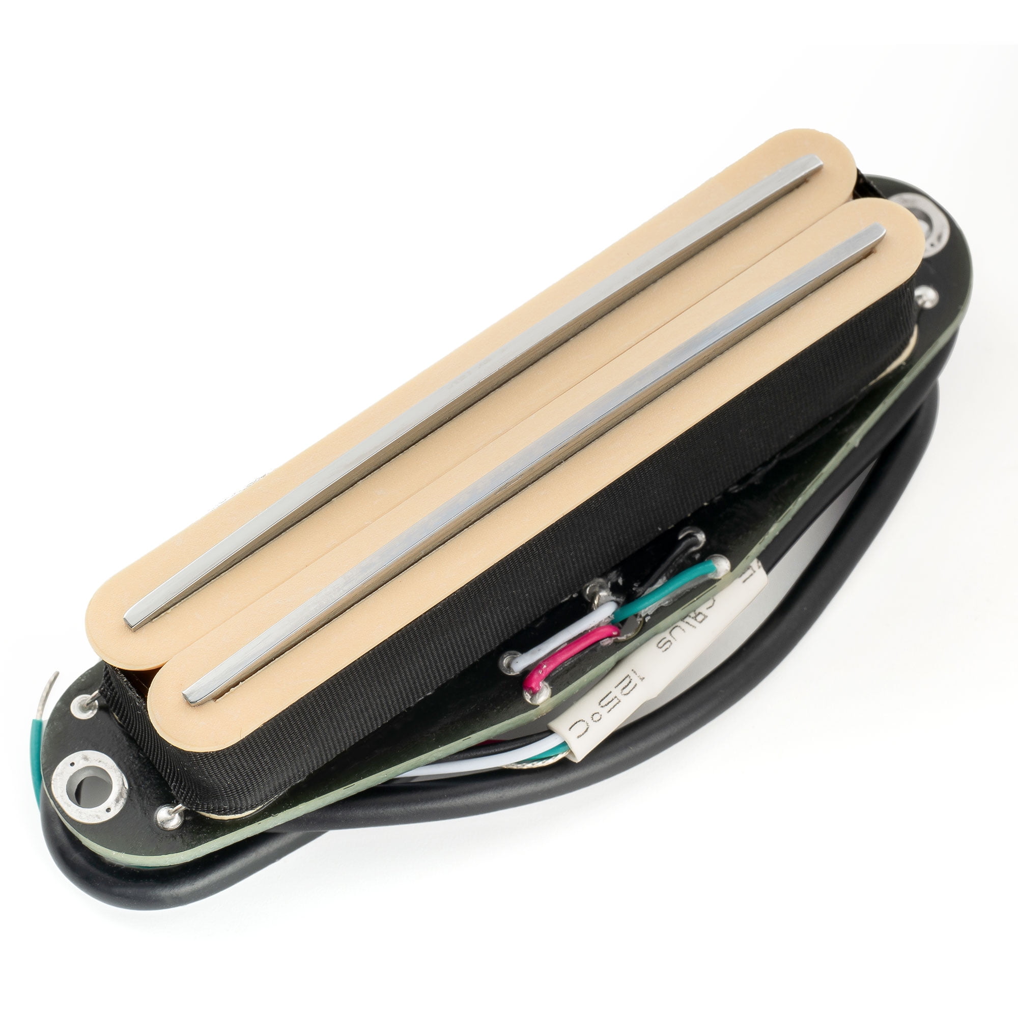 Musiclily Pro ST-DPLC Ceramic Dual Hot Rail Single Coil Sized Humbucker ...