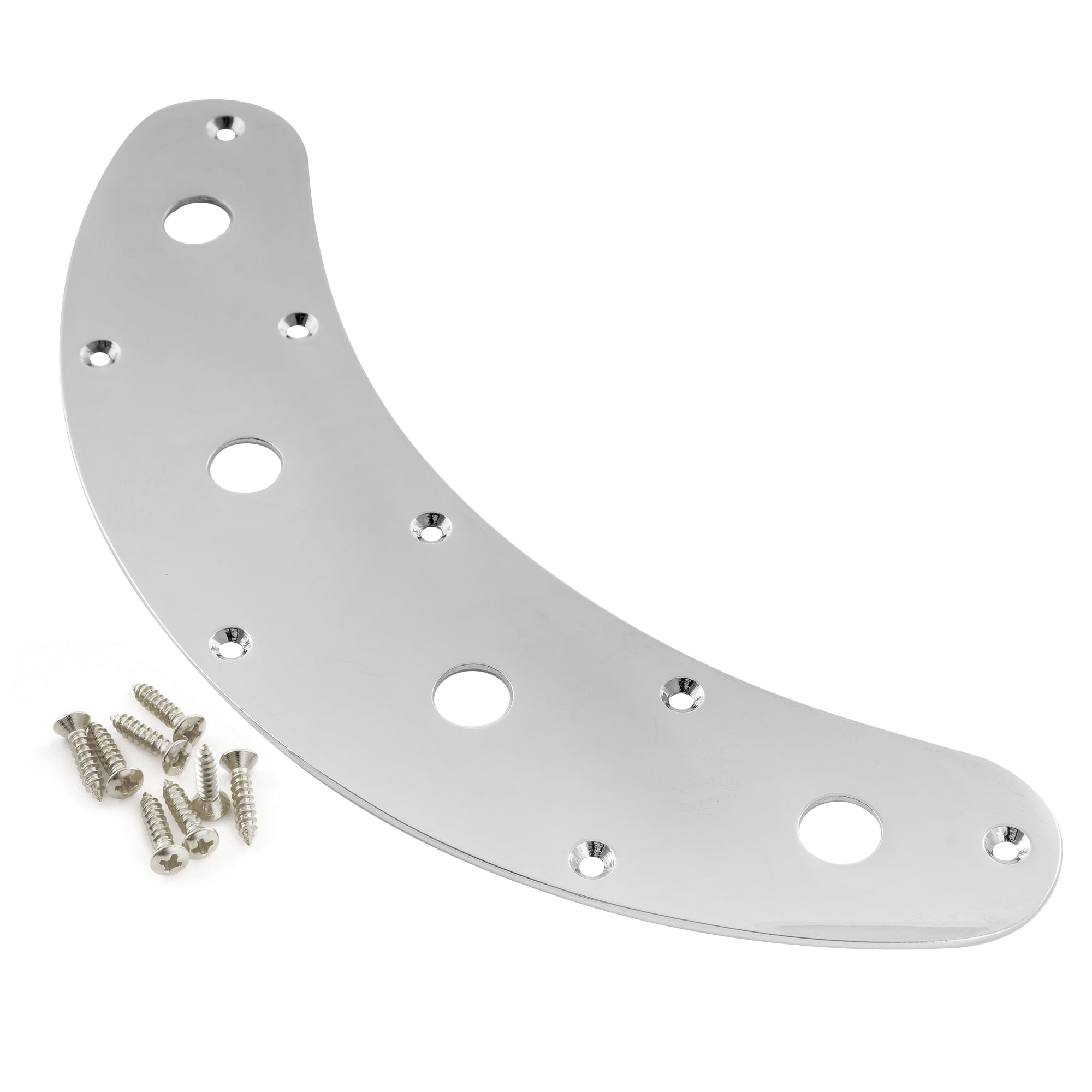 Musiclily Pro Steel 4-Hole Bass Control Plate for Music Man Style ...